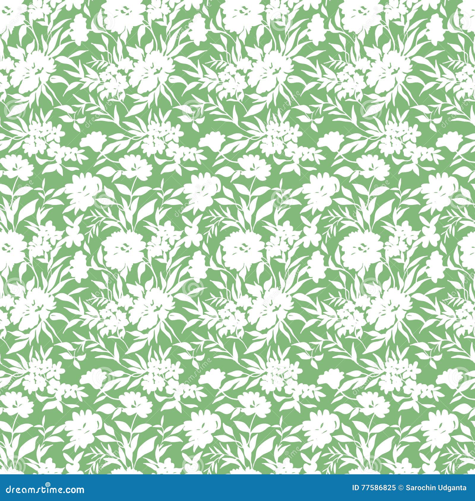 Small flowers pattern 030 stock vector. Illustration of nature - 77586825