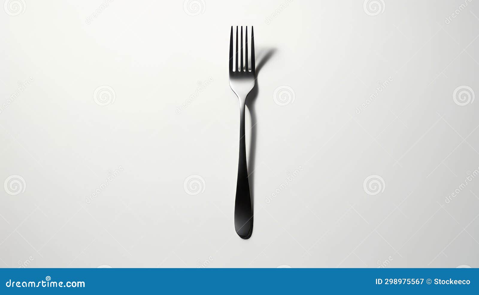 Ominous Fork a Dark and Humorous Twist on Commercial Imagery Stock ...