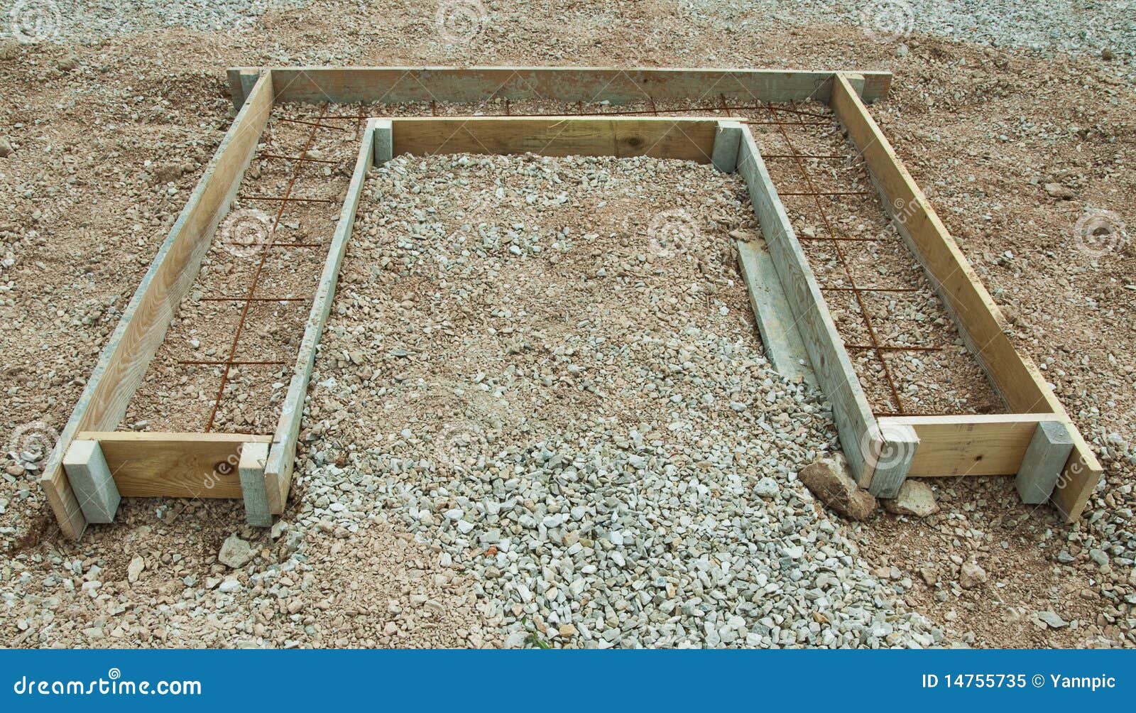 Small Foundation Series No 6 Stock Image - Image of project, concrete ...