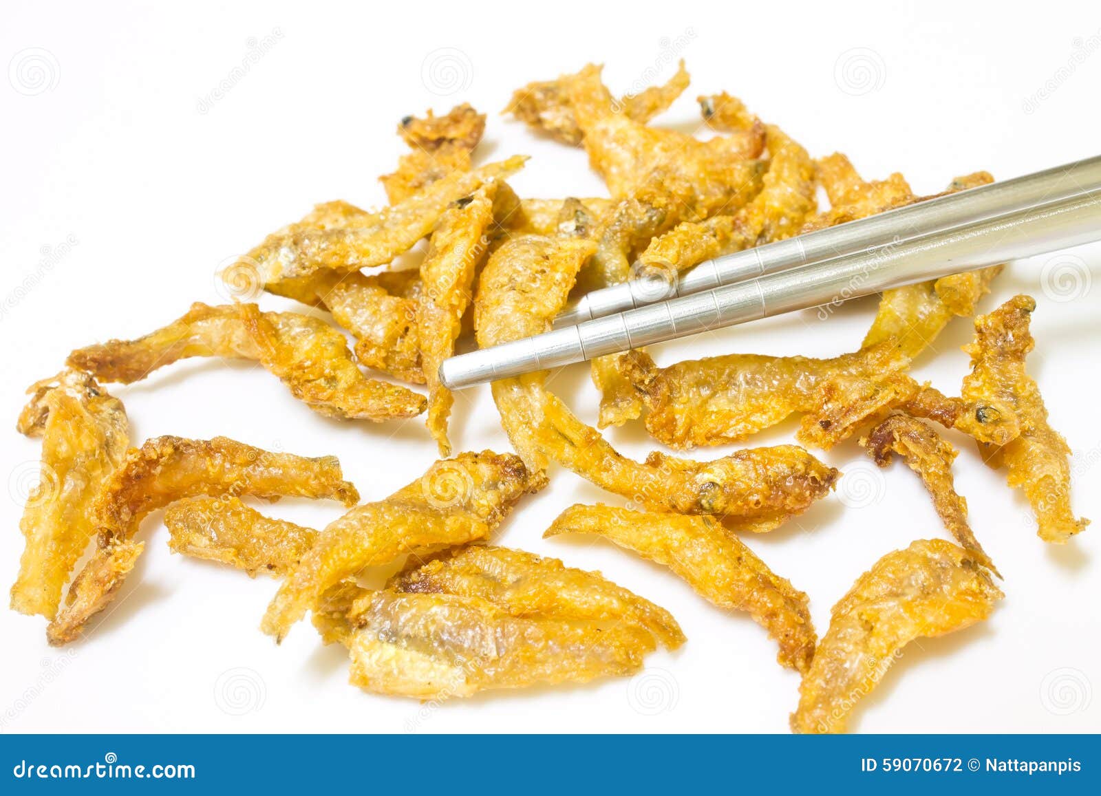 Small Fried fish stock photo. Image of delicious, small - 59070672