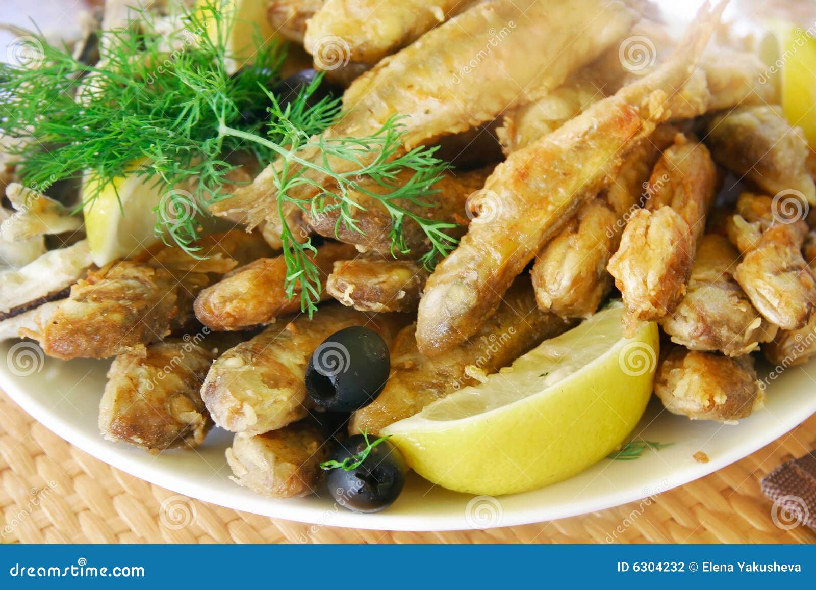 Small fried sea fish stock photo. Image of dieting, fish - 6304232