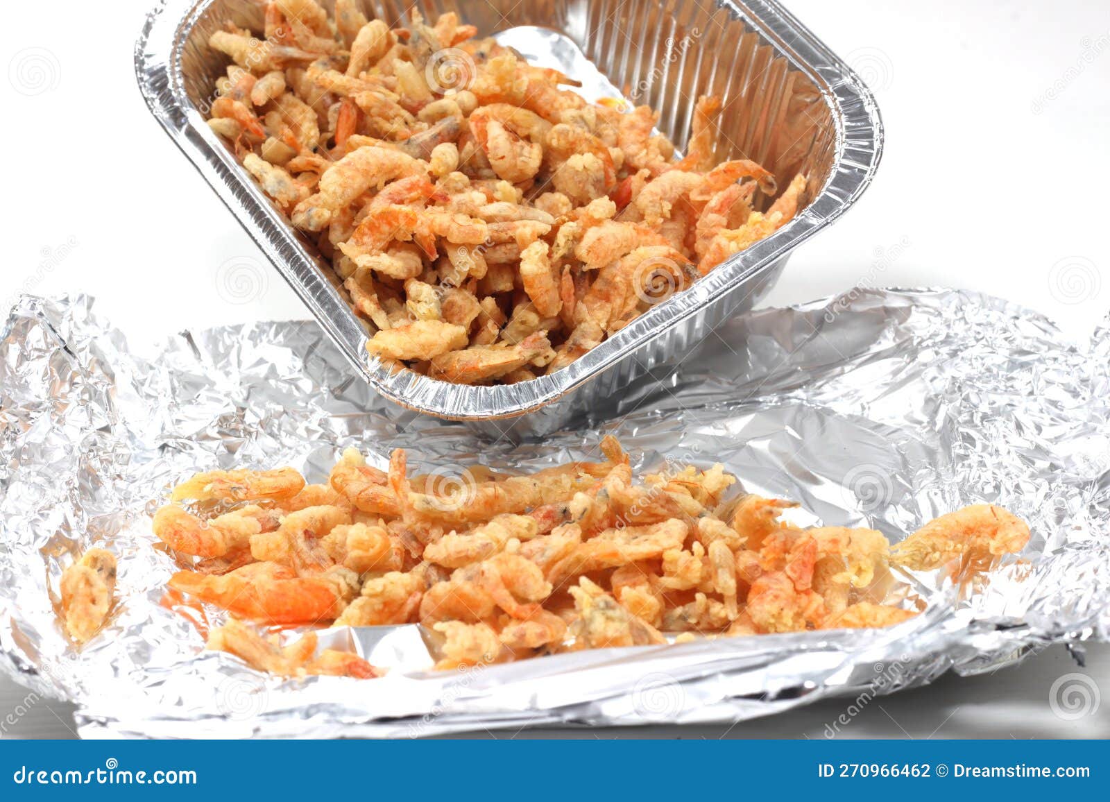 Small Fried Shellfish Small Freshwater Shrimp- Stock Photo - Image of ...