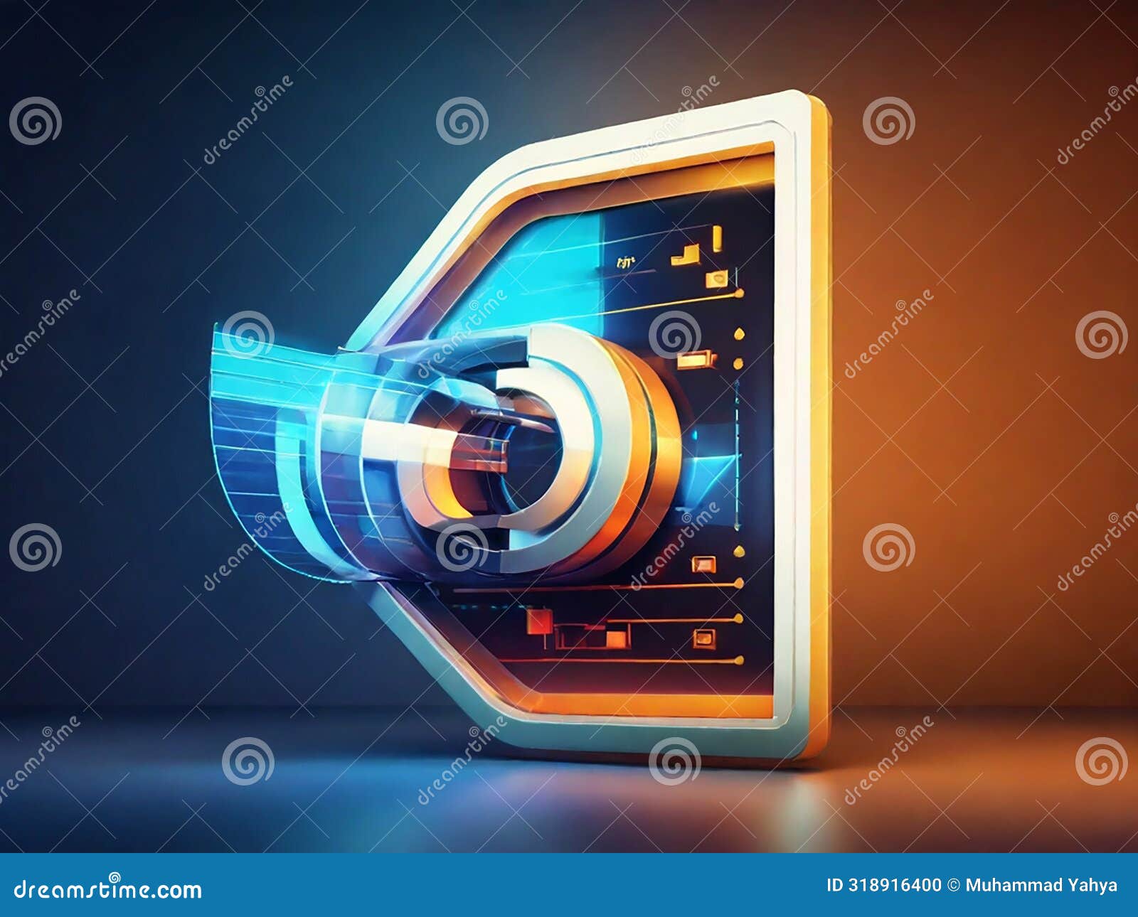 Small Gadget, Futuristic, Future Design Stock Illustration ...