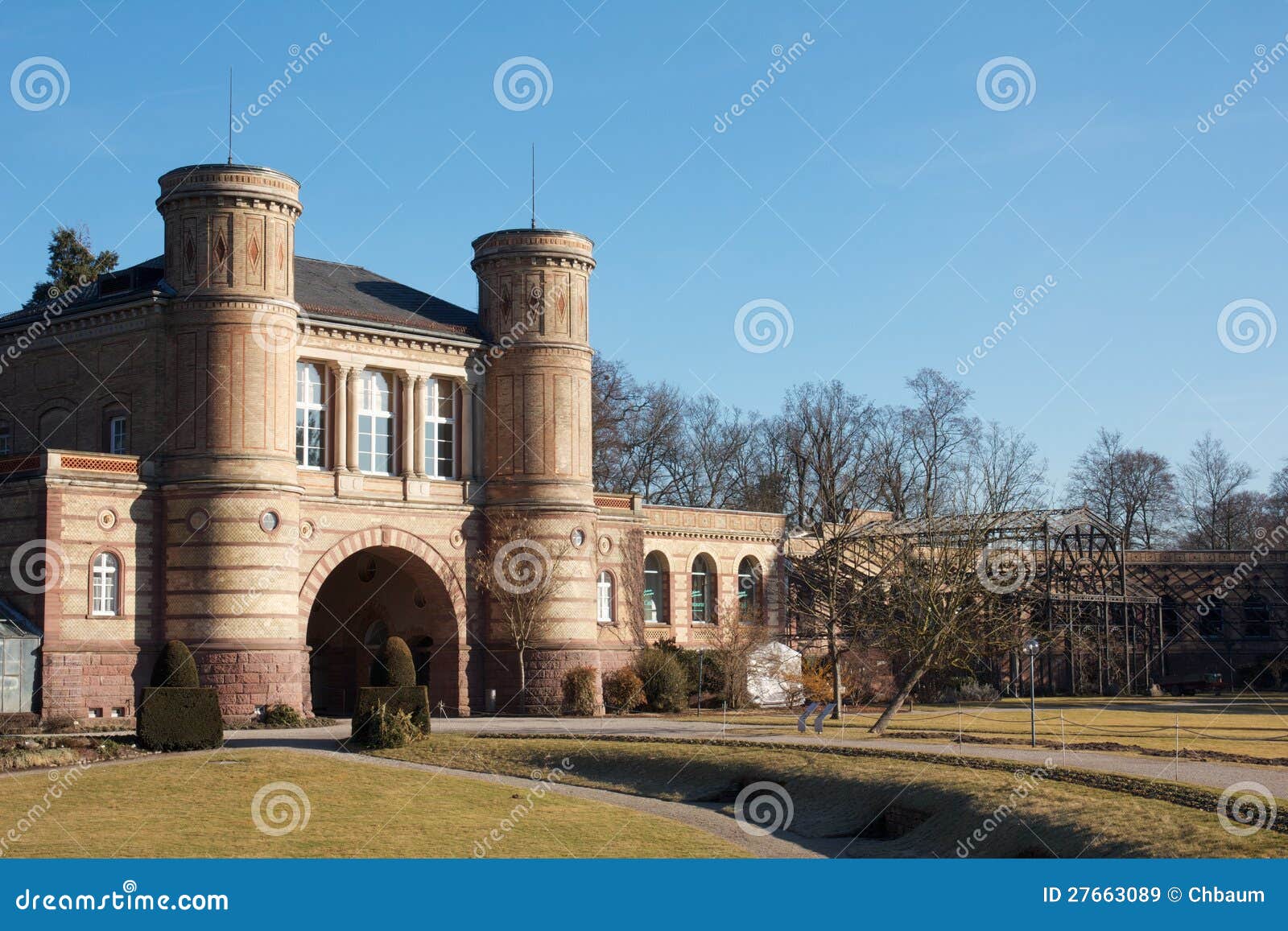 Small garden castle stock image. Image of grass, palace - 27663089