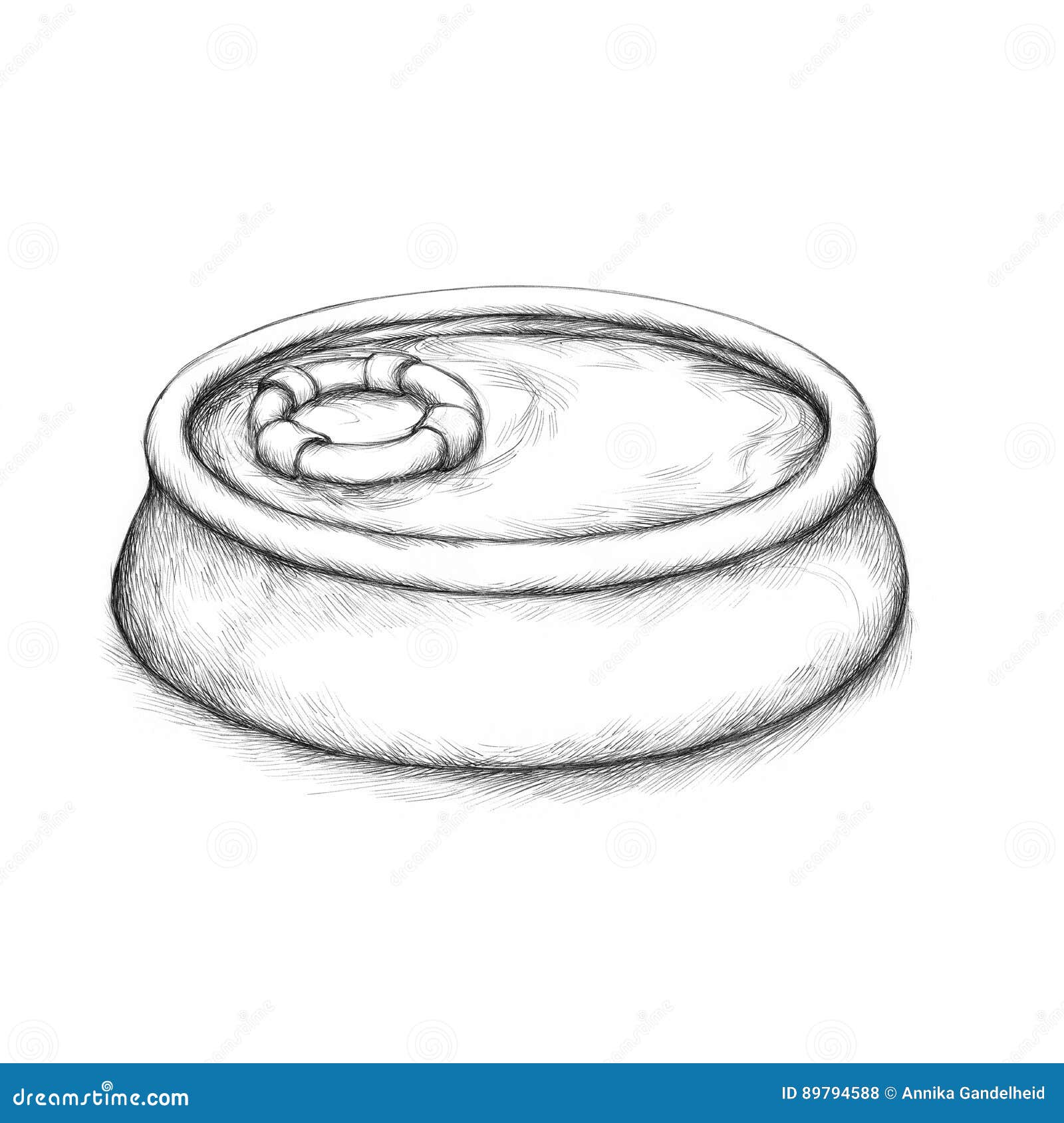 Small garden pool stock illustration. Illustration of drawing - 89794588