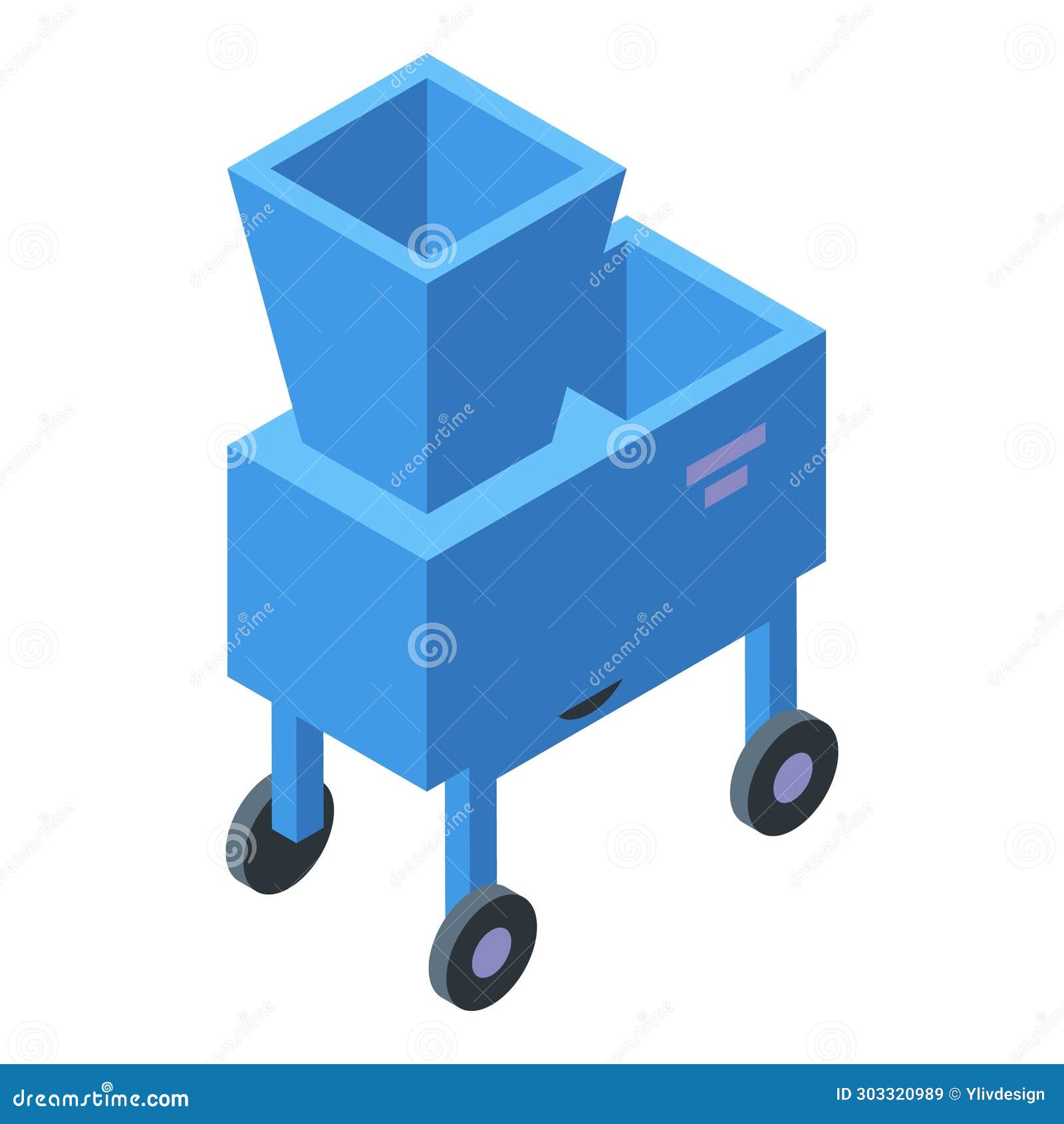 Small Trimmer Icon Cartoon Vector. Grass Mower | CartoonDealer.com ...