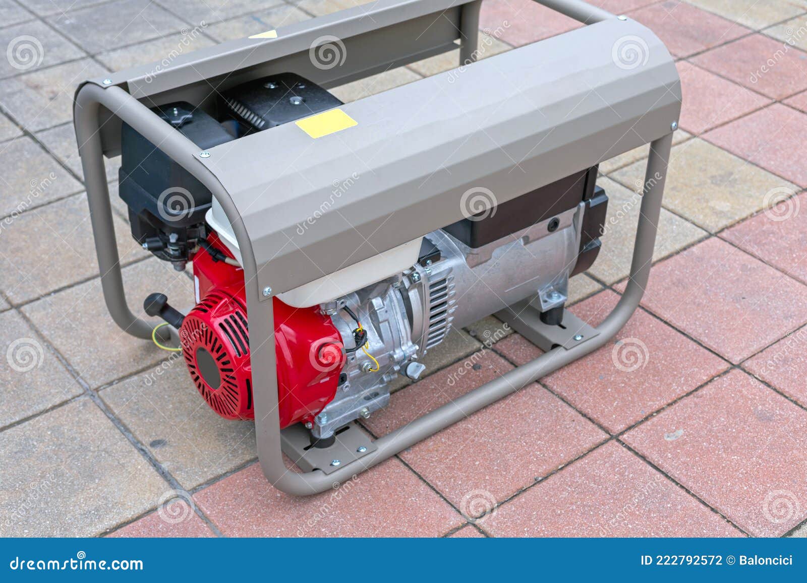 Petrol Engine Generator stock photo. Image of europe - 222792572