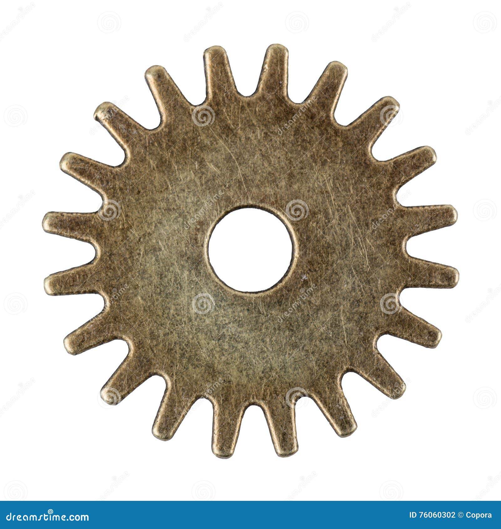 Small Gear on a White Background Stock Photo - Image of background ...