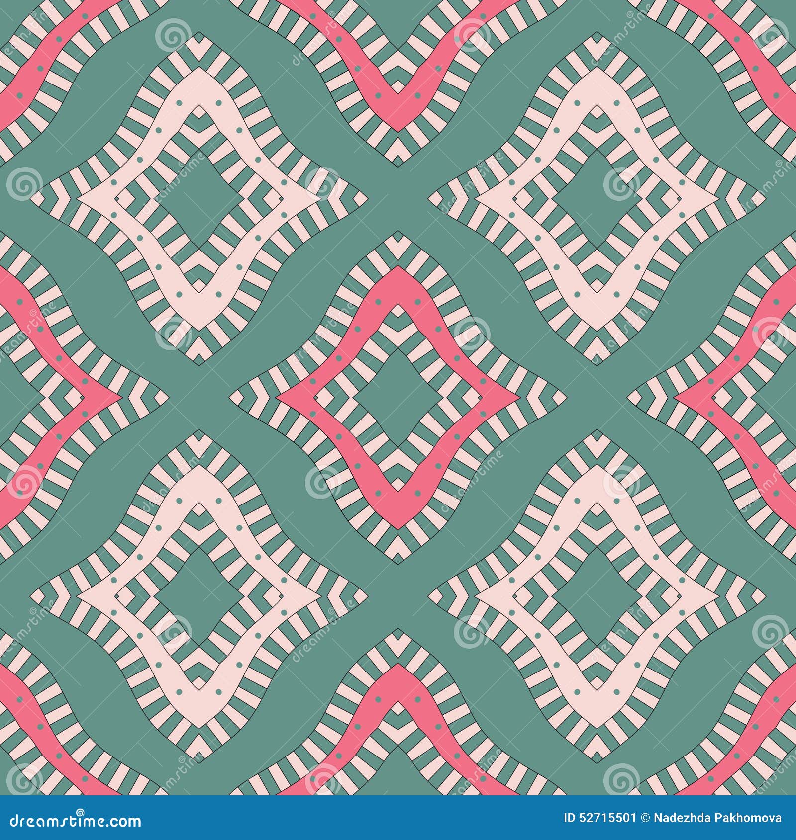 Small Geometric Pattern Painted by Hand Stock Vector - Illustration of ...