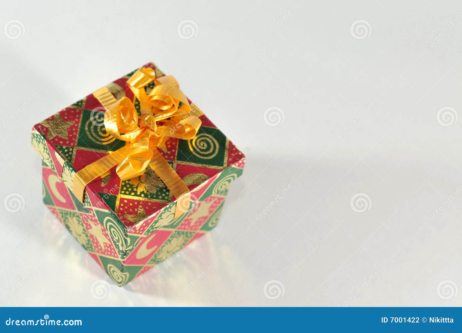 Small gift box christmas stock photo. Image of festive - 7001422
