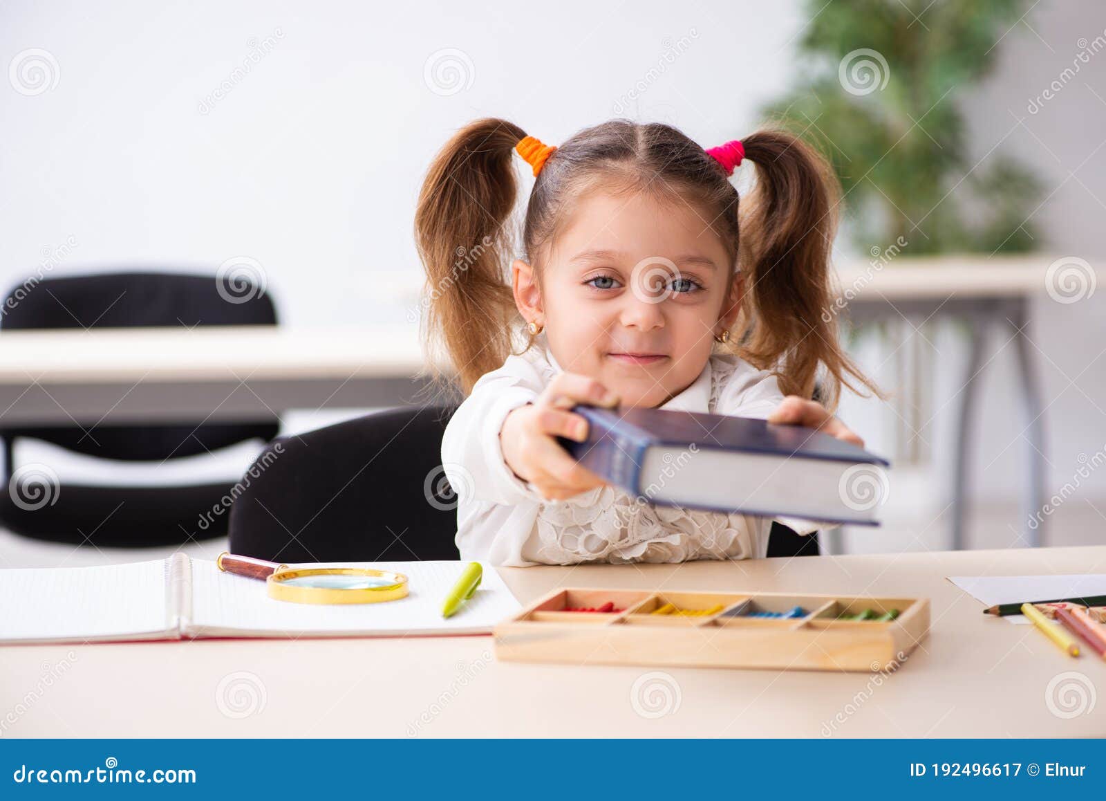 Small Girl in Early Development Concept Stock Image - Image of ...