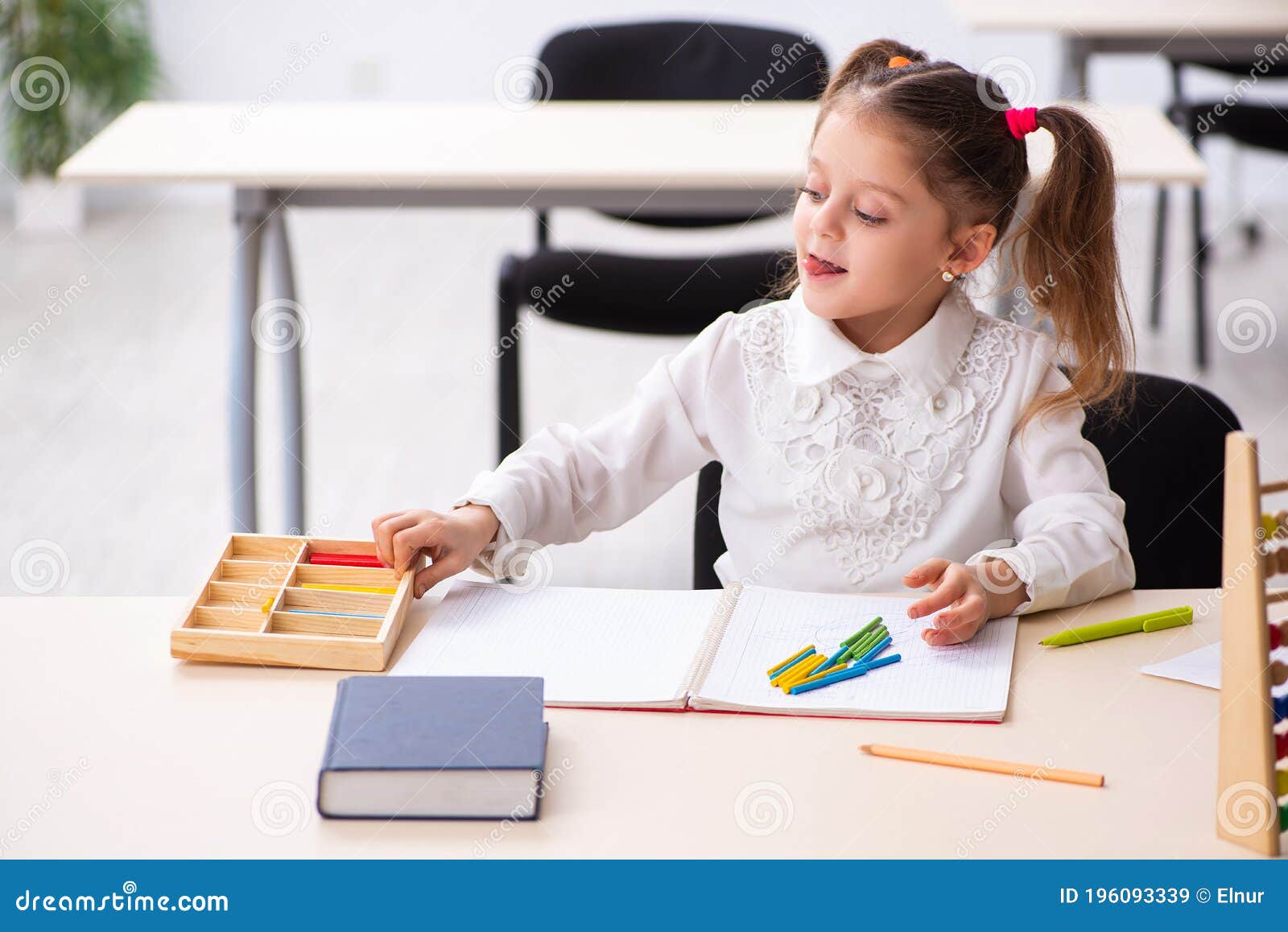 Small Girl in Early Development Concept Stock Image - Image of ...