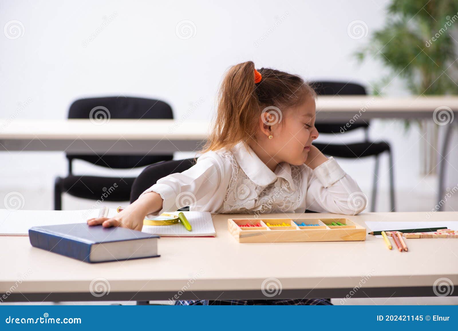 Small Girl in Early Development Concept Stock Image - Image of ...