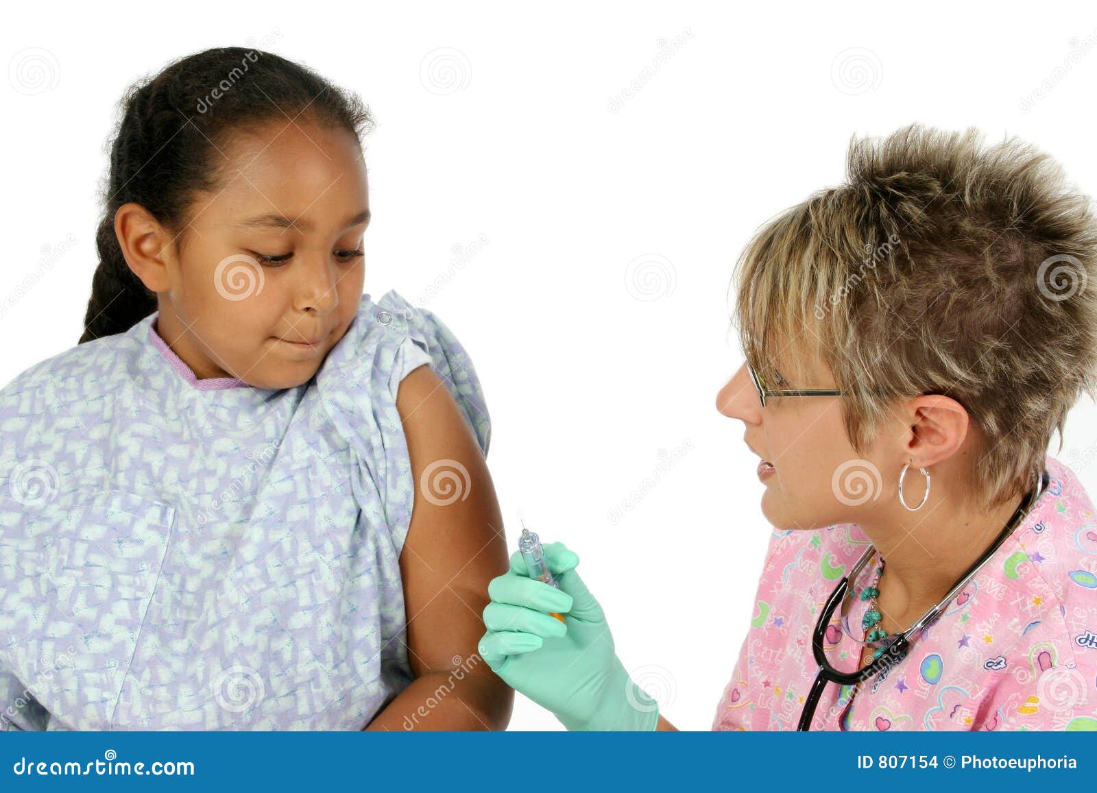 Small Girl Waits for Nurse To Give Her a Shot Stock Photo - Image of ... Small Girl Waits for Nurse To Give Her a Shot Stock Photo - Image of ...
