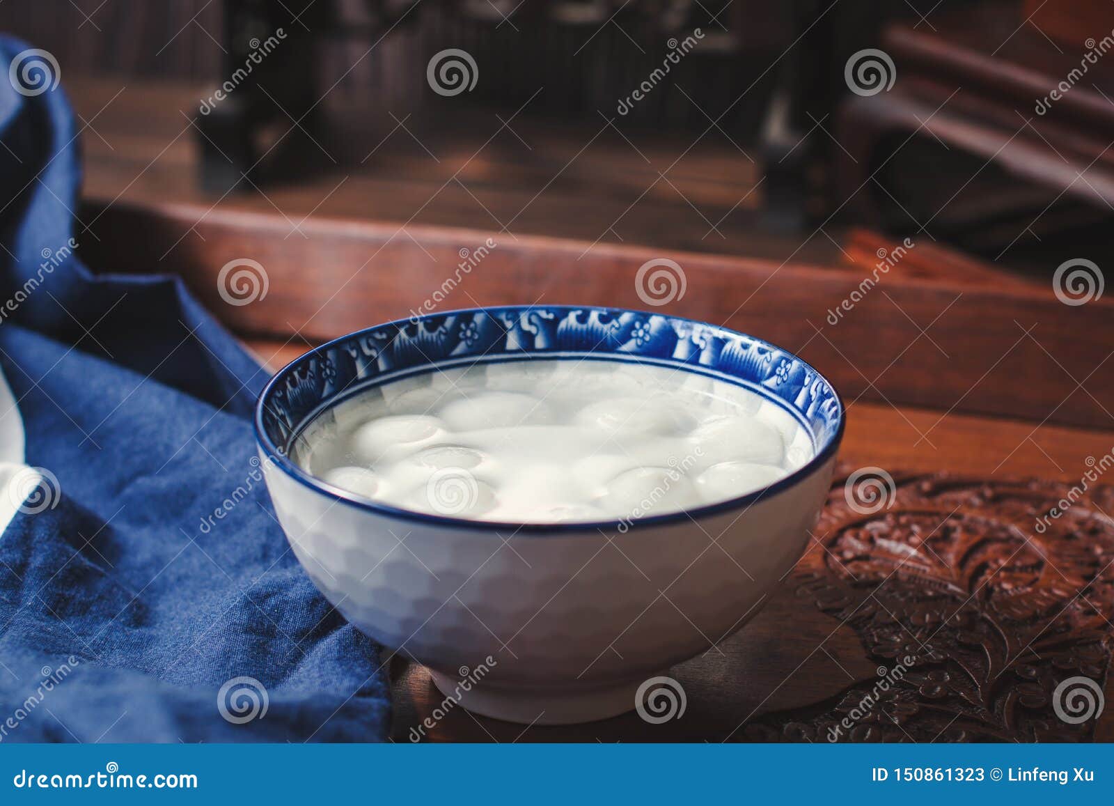 Small glutinous rice balls stock image. Image of chinese - 150861323