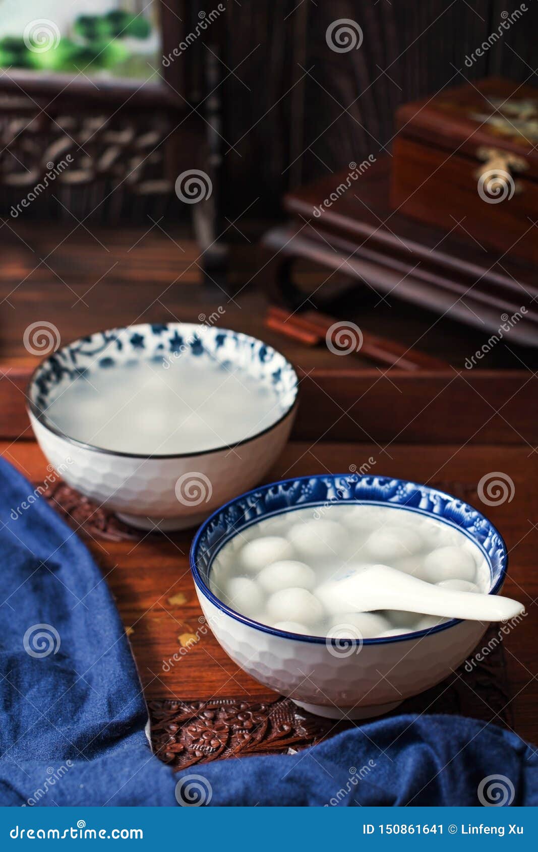 Small glutinous rice balls stock image. Image of small - 150861641