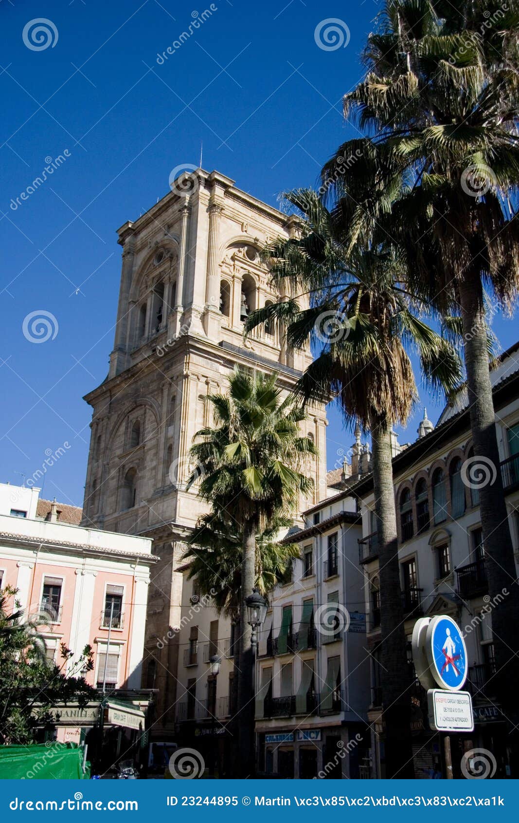 Small Granada square editorial image. Image of granada - 23244895