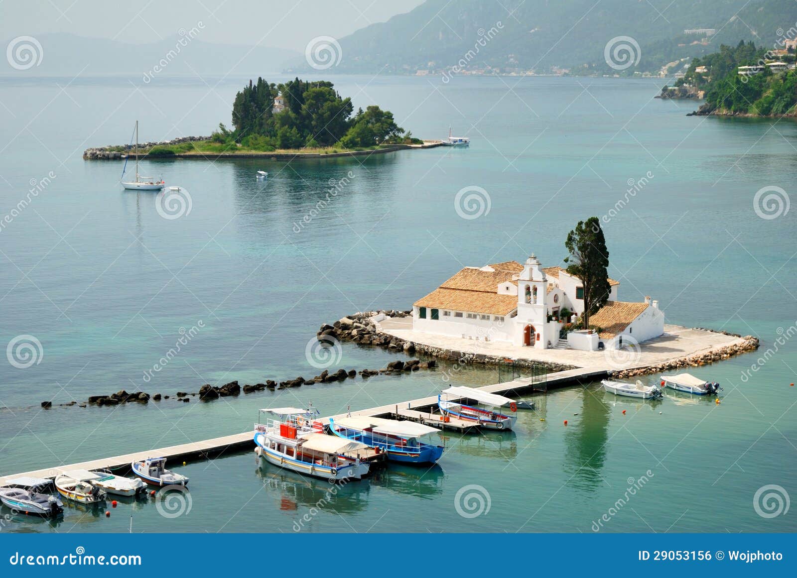 Small Greek Wooden Fishing Boat Stock Photo | CartoonDealer.com #52289166