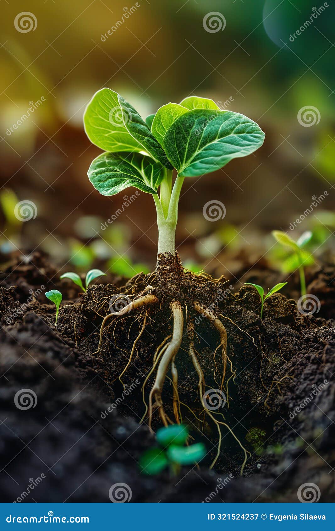 A Section Of A Root With Distinct Layers Of Different Cell Types ...