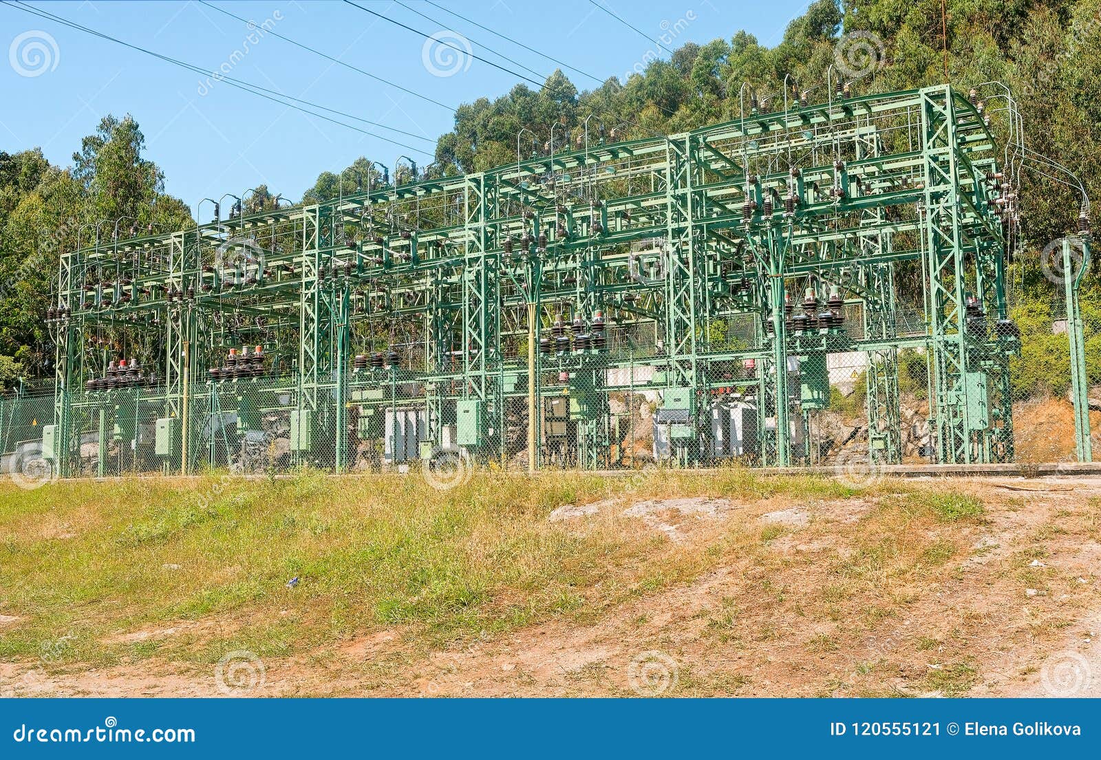 Small power station stock image. Image of industry, distribution ...