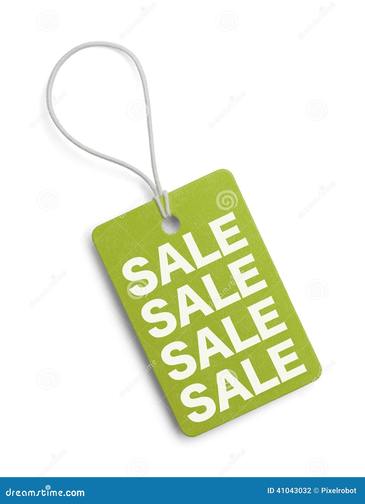 Small Green Sales Tag stock photo. Image of advertisement - 41043032