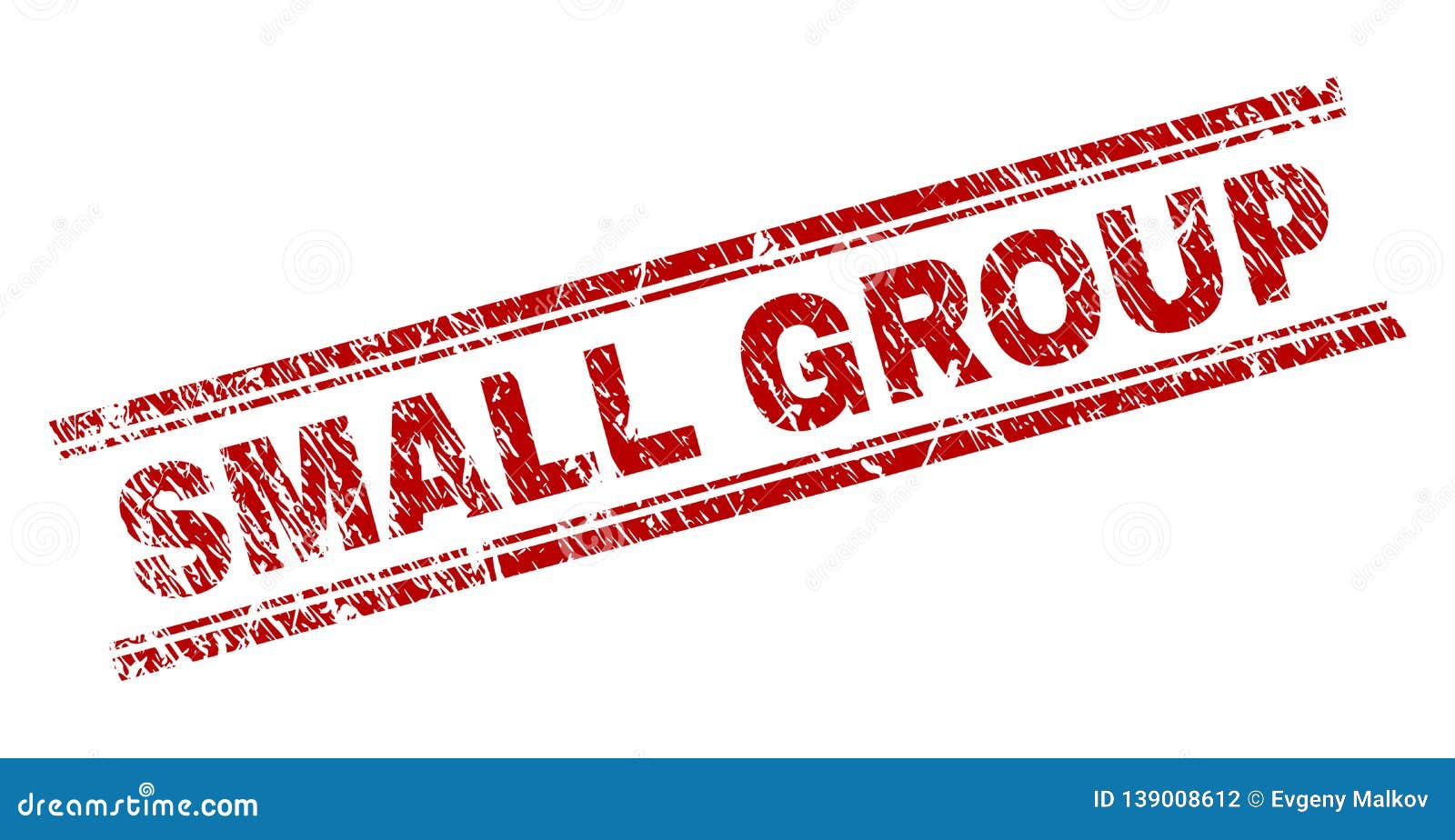 Grunge Textured SMALL GROUP Stamp Seal Stock Vector - Illustration of ...