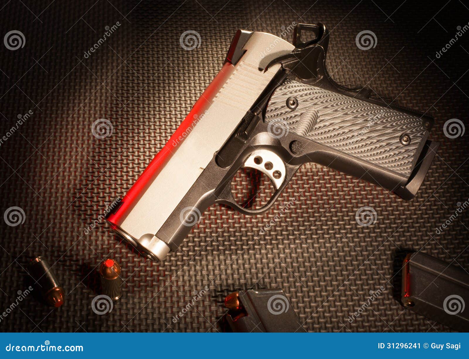 Small gun stock image. Image of grip, black, bronze, firearm - 31296241