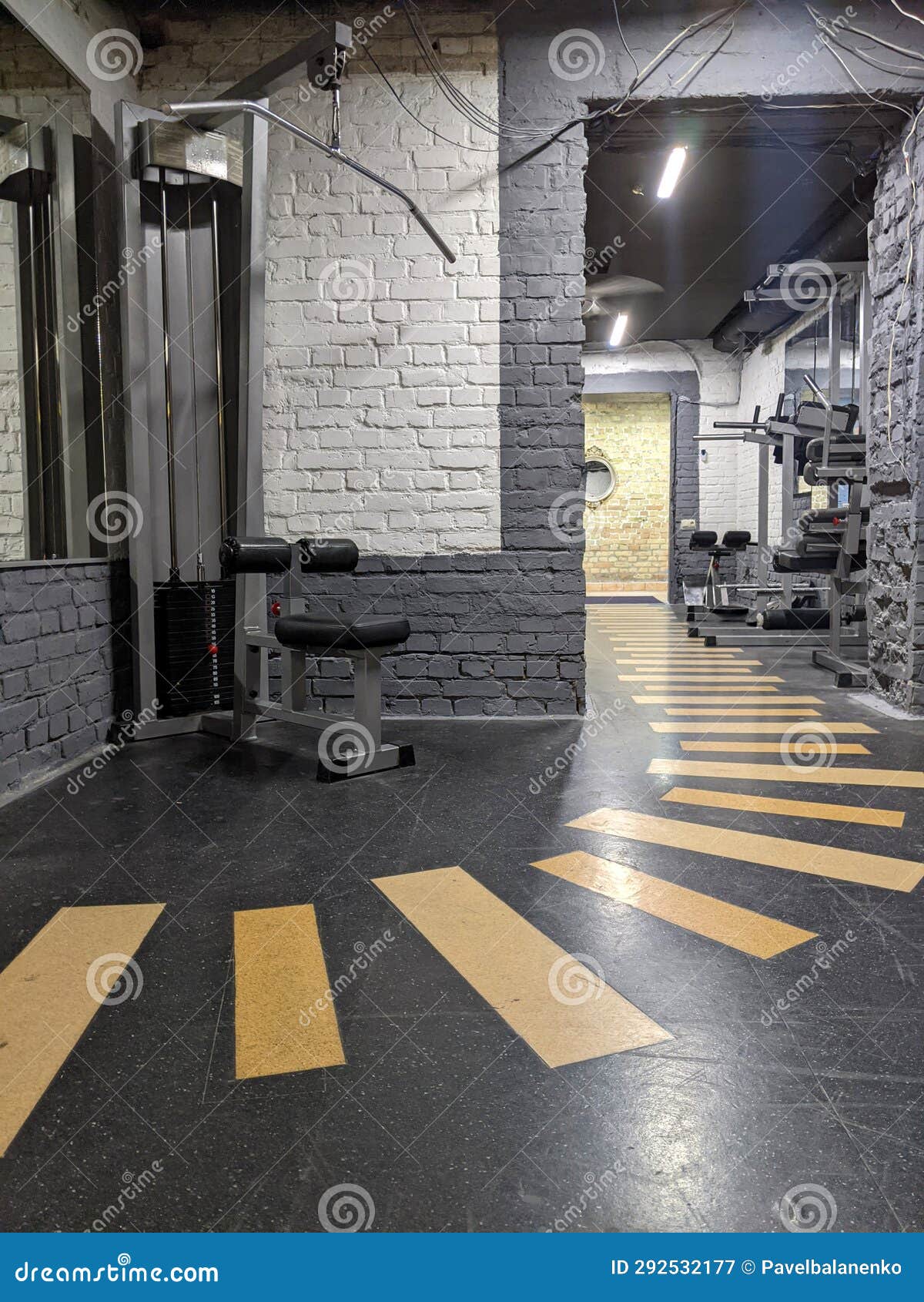 Small gym training machine stock image. Image of center - 292532177