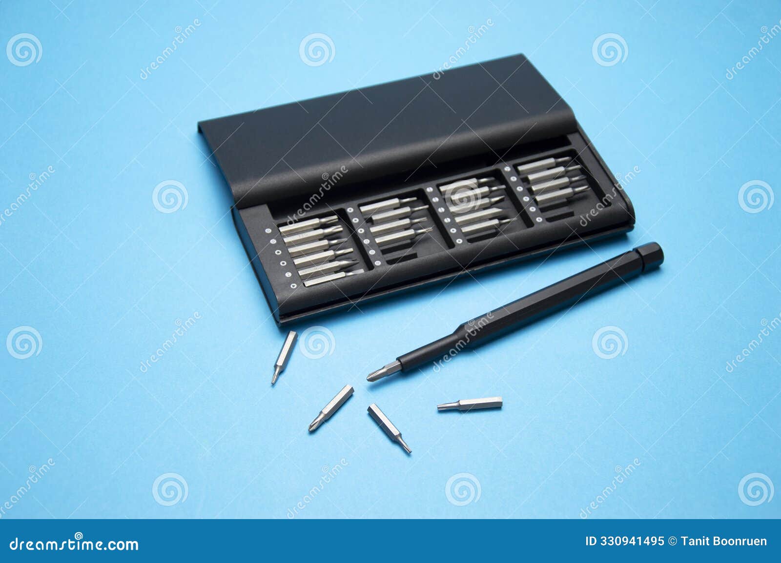 Small Hand Screwdriver with Interchangeable Tips, Screwdriver for DIY ...