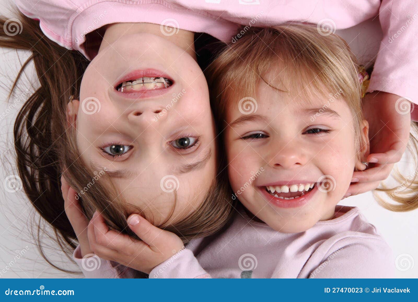 Small happy girls stock image. Image of cheerful, people - 27470023