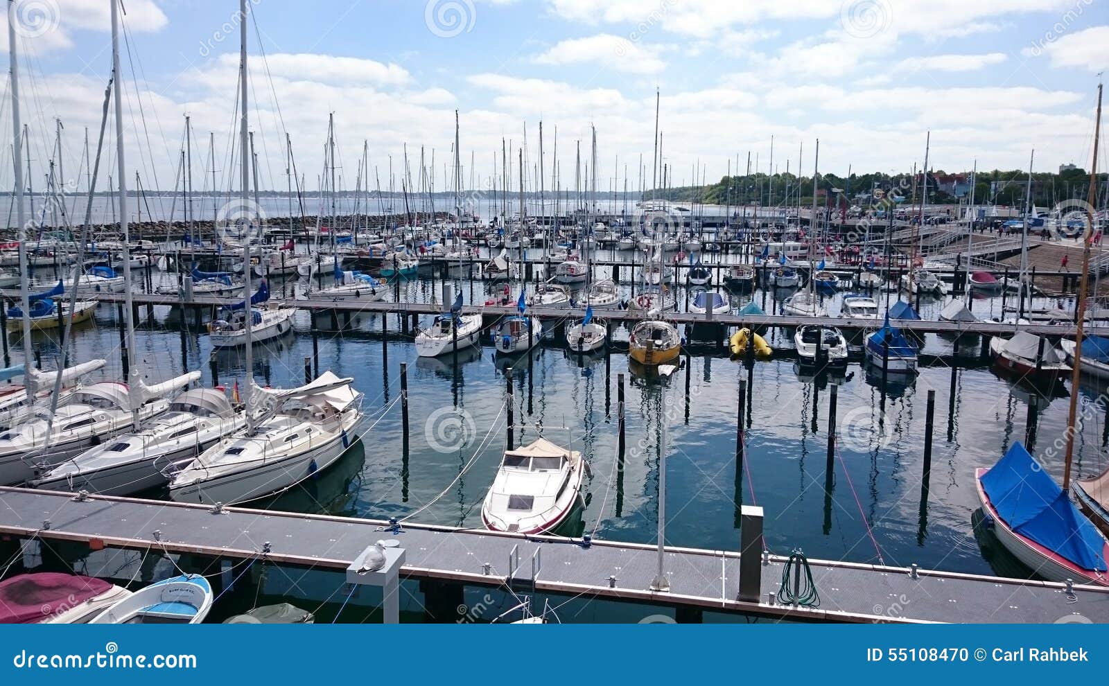 Small Harbor editorial image. Image of small, summer - 55108470