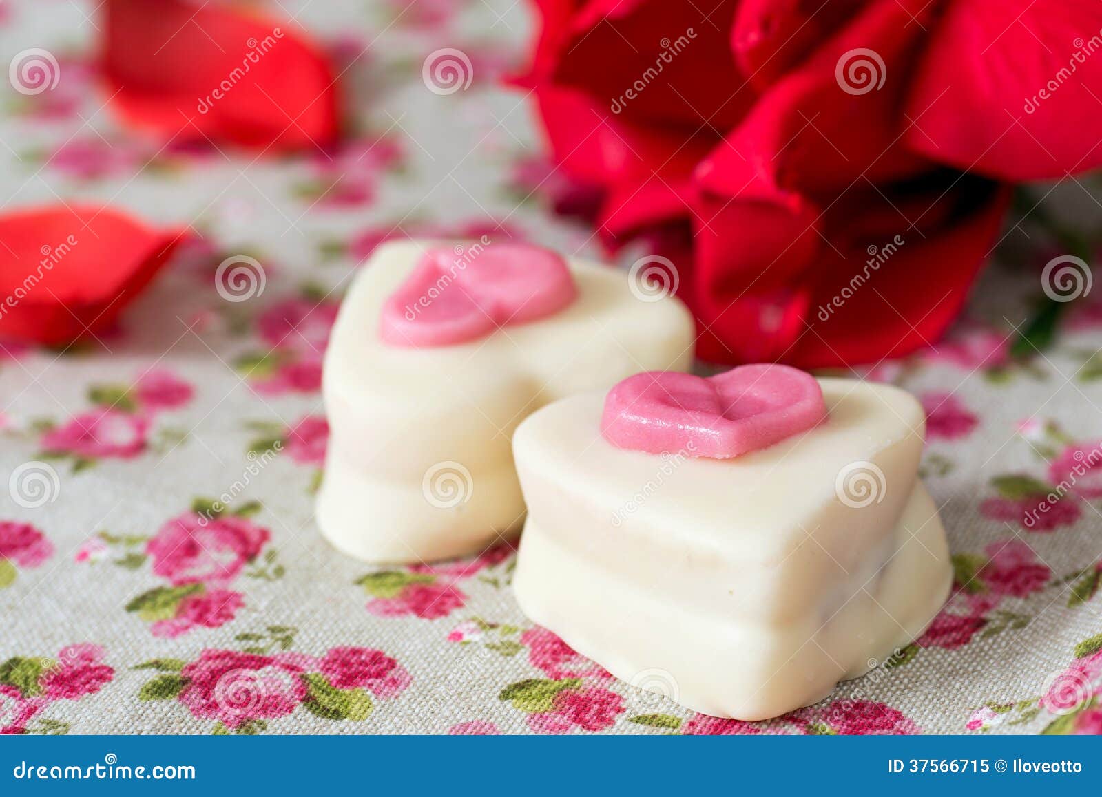Small heart chocolates stock image. Image of assortment - 37566715