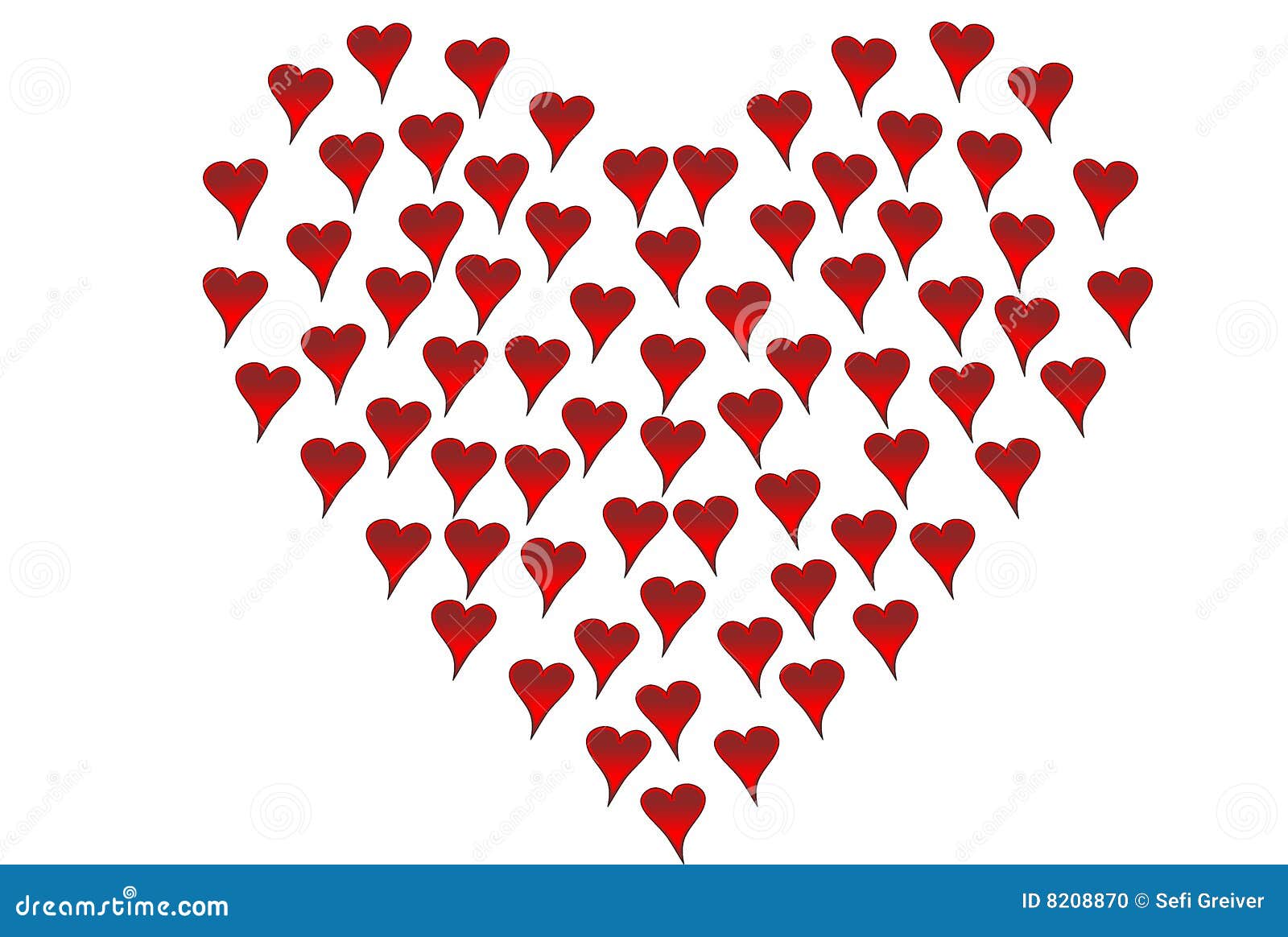 Small Hearts Background Royalty-Free Stock Image | CartoonDealer.com ...