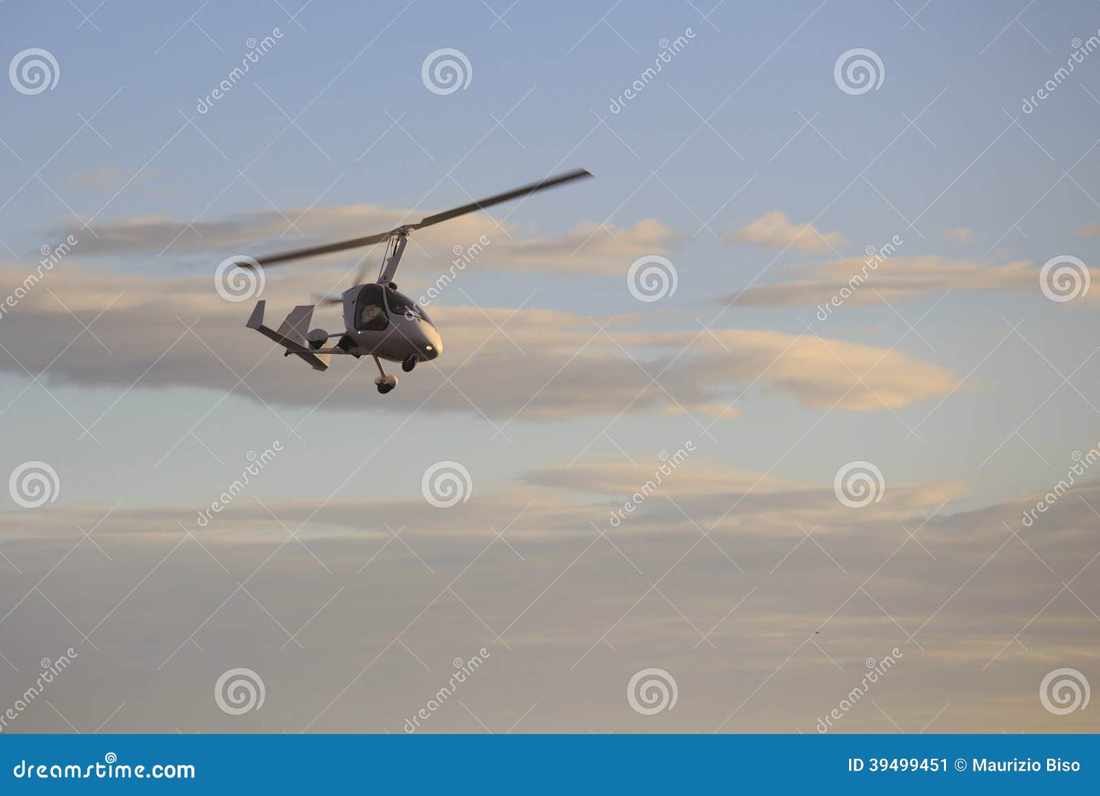 Small Helicopter stock image. Image of sunset, locations - 39499451