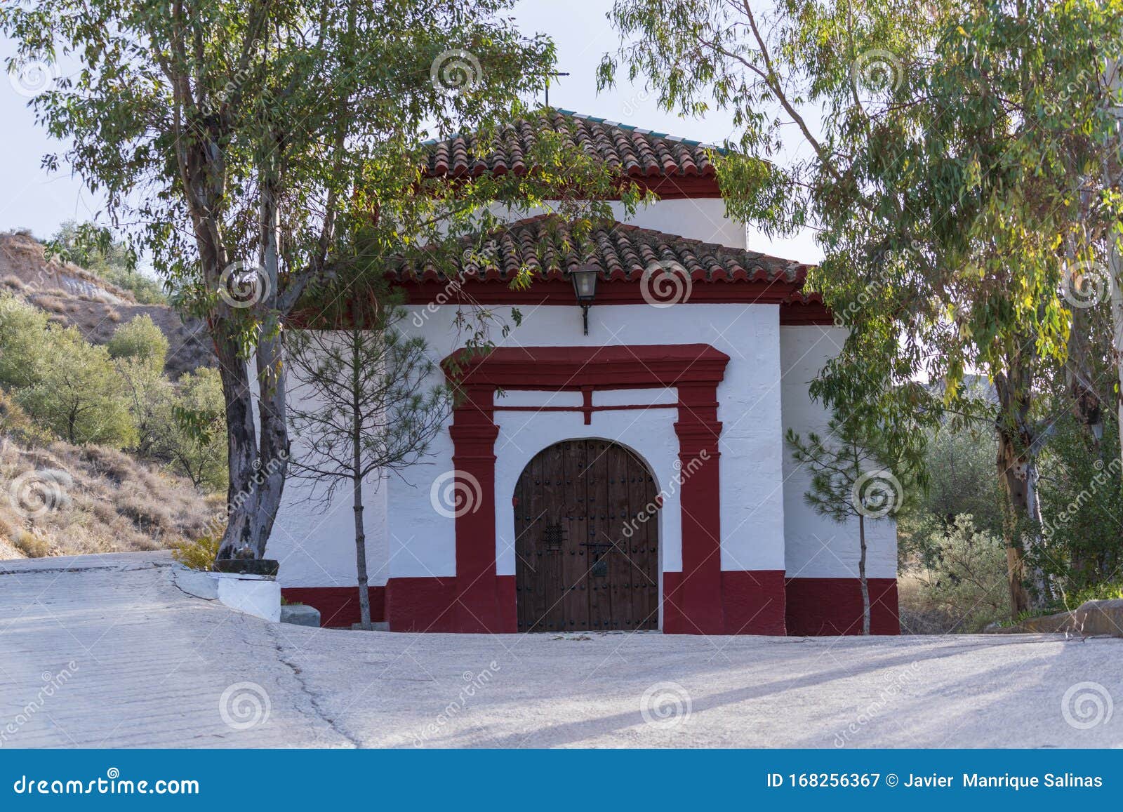 Hermitage of San Sebastian in the Town of Yator Stock Image - Image of ...