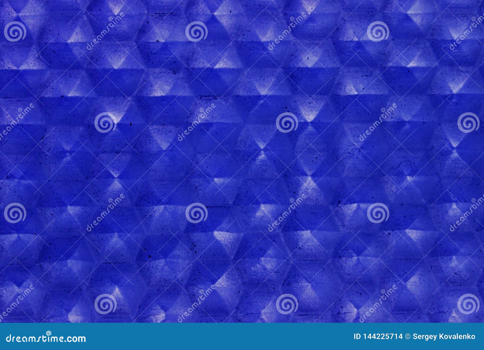 Small Hexagonal Pyramids. Made of Plastic. Macro. Stock Photo - Image ...