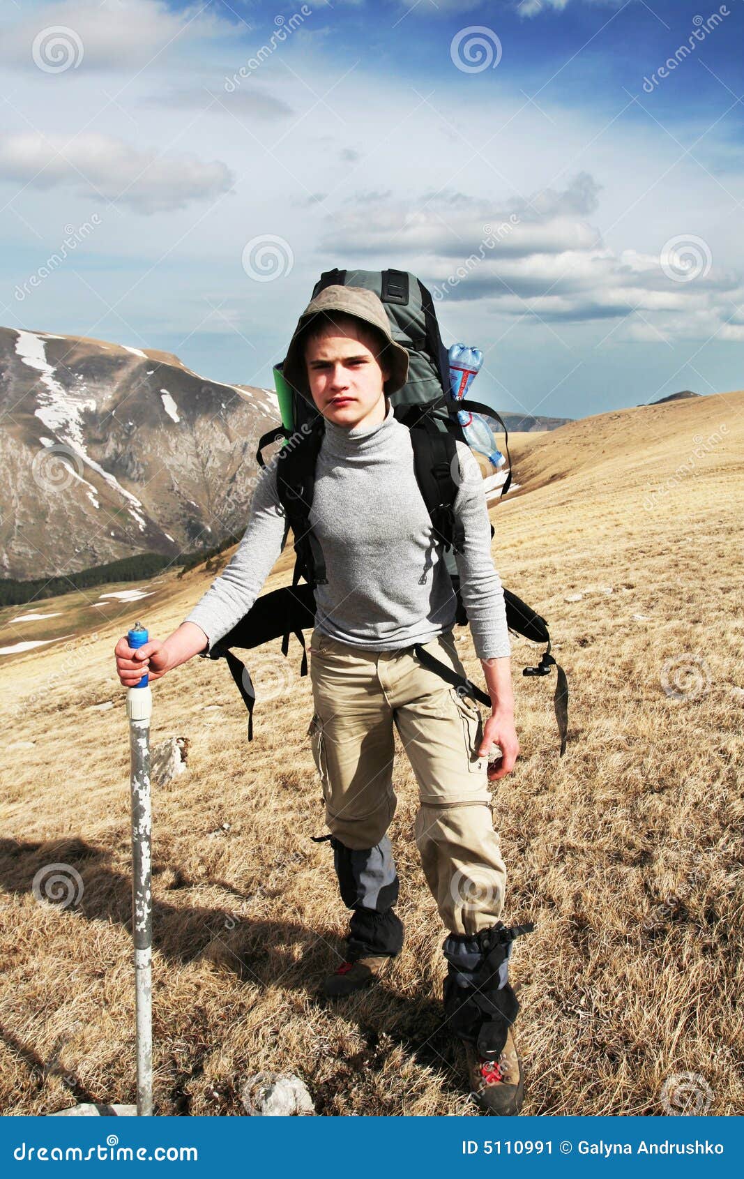 Small hiker stock image. Image of hiker, adventure, feet - 5110991