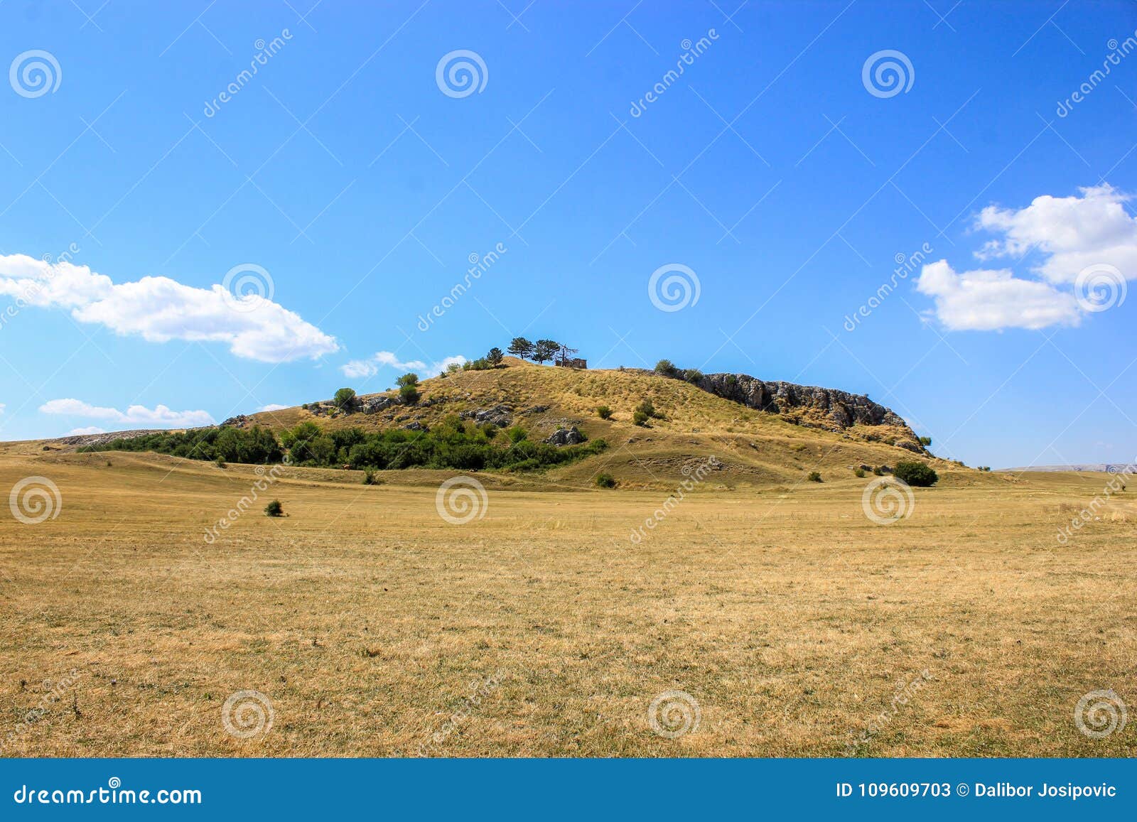 Small hill and valey stock image. Image of land, field - 109609703