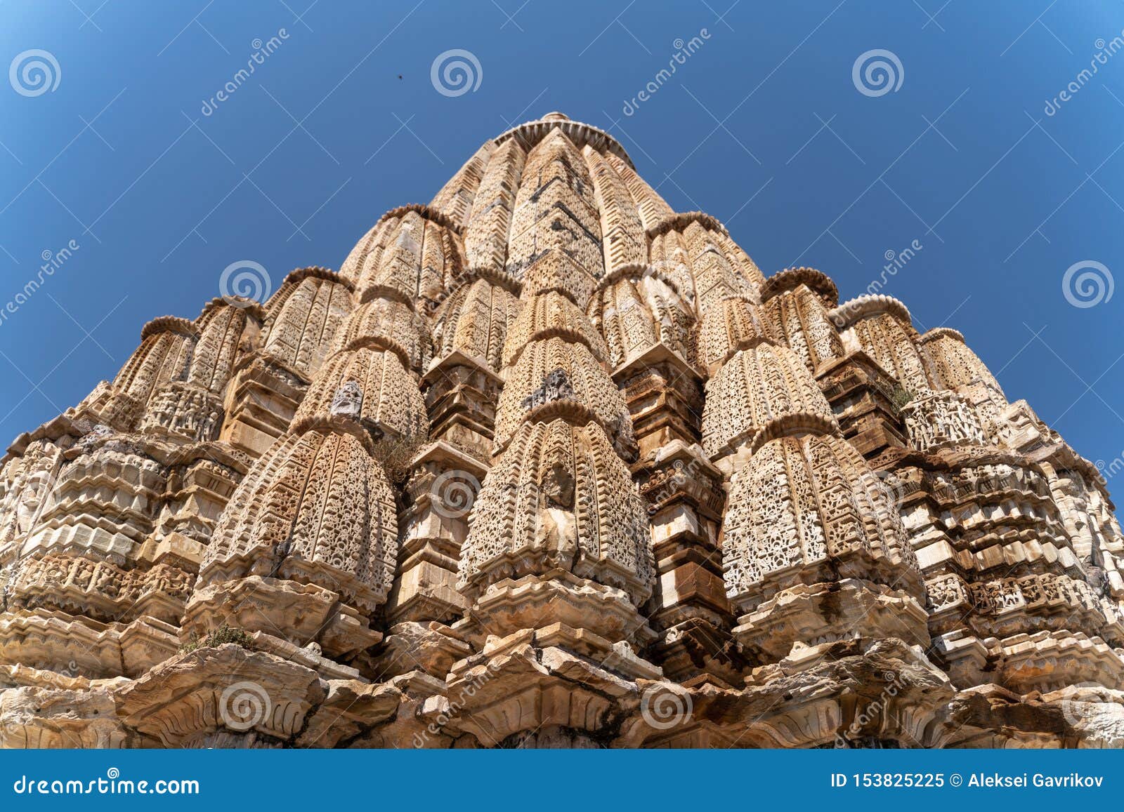 The Small Hindu Temple in India Stock Image - Image of asian, heritage ...