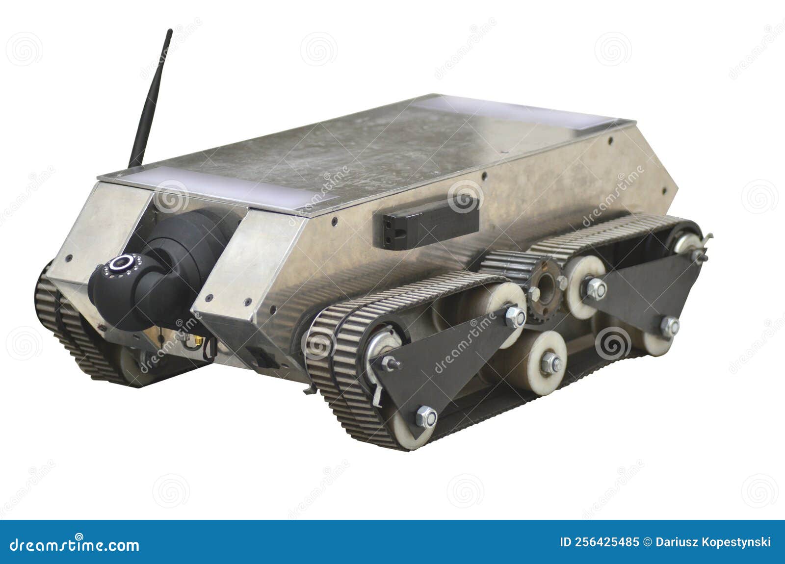 Small home made robot stock image. Image of white, remote - 256425485