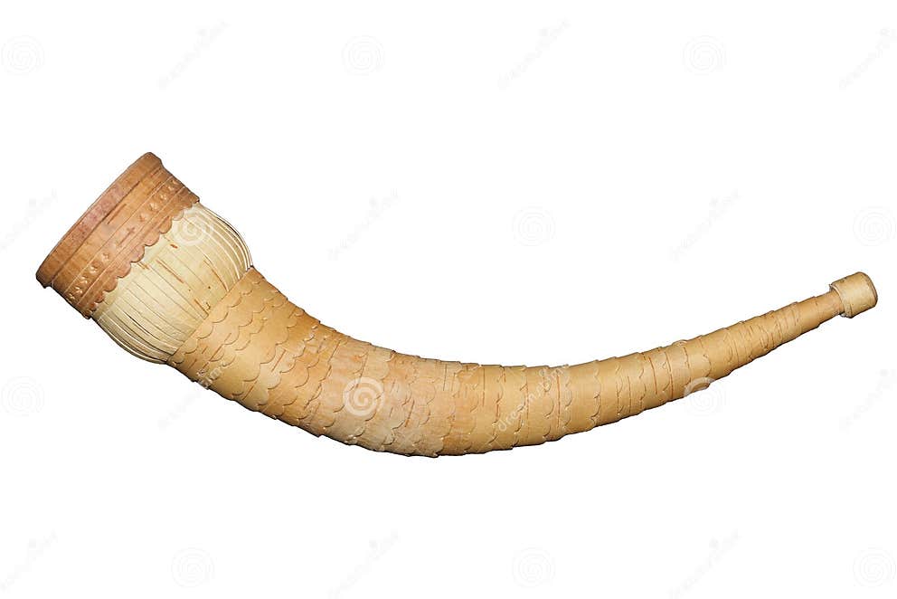 Small Horn from a Birch Bark Stock Image - Image of cover, birch: 11706517