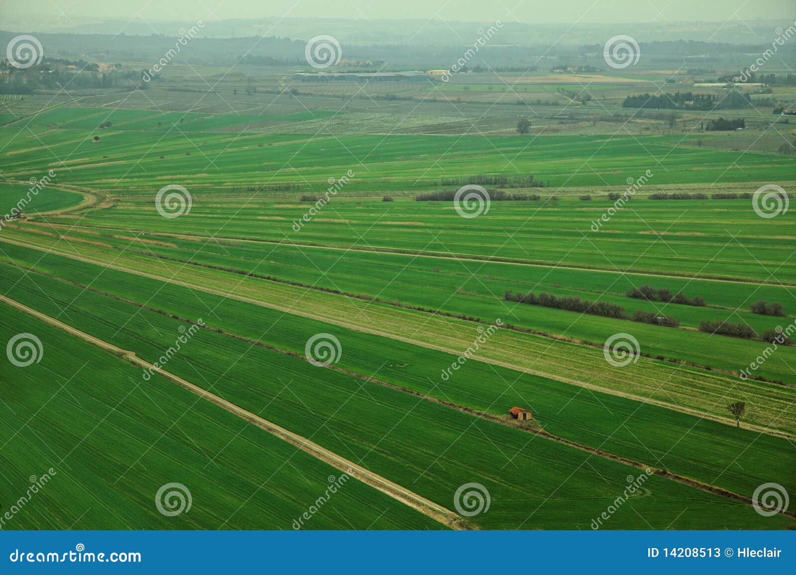 Small house in the fields stock image. Image of antique - 14208513