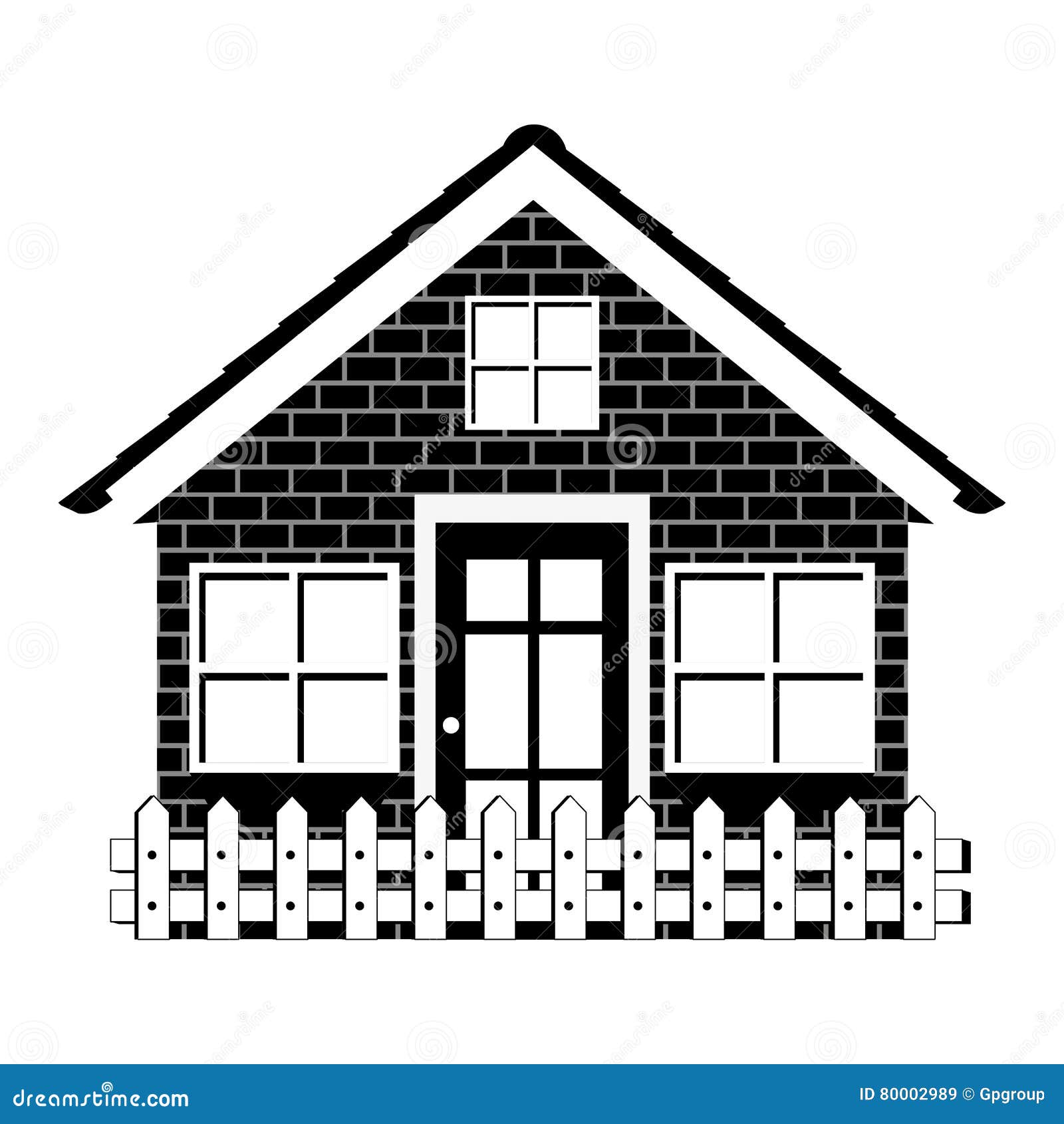 Small house icon image stock vector. Illustration of neighborhood ...