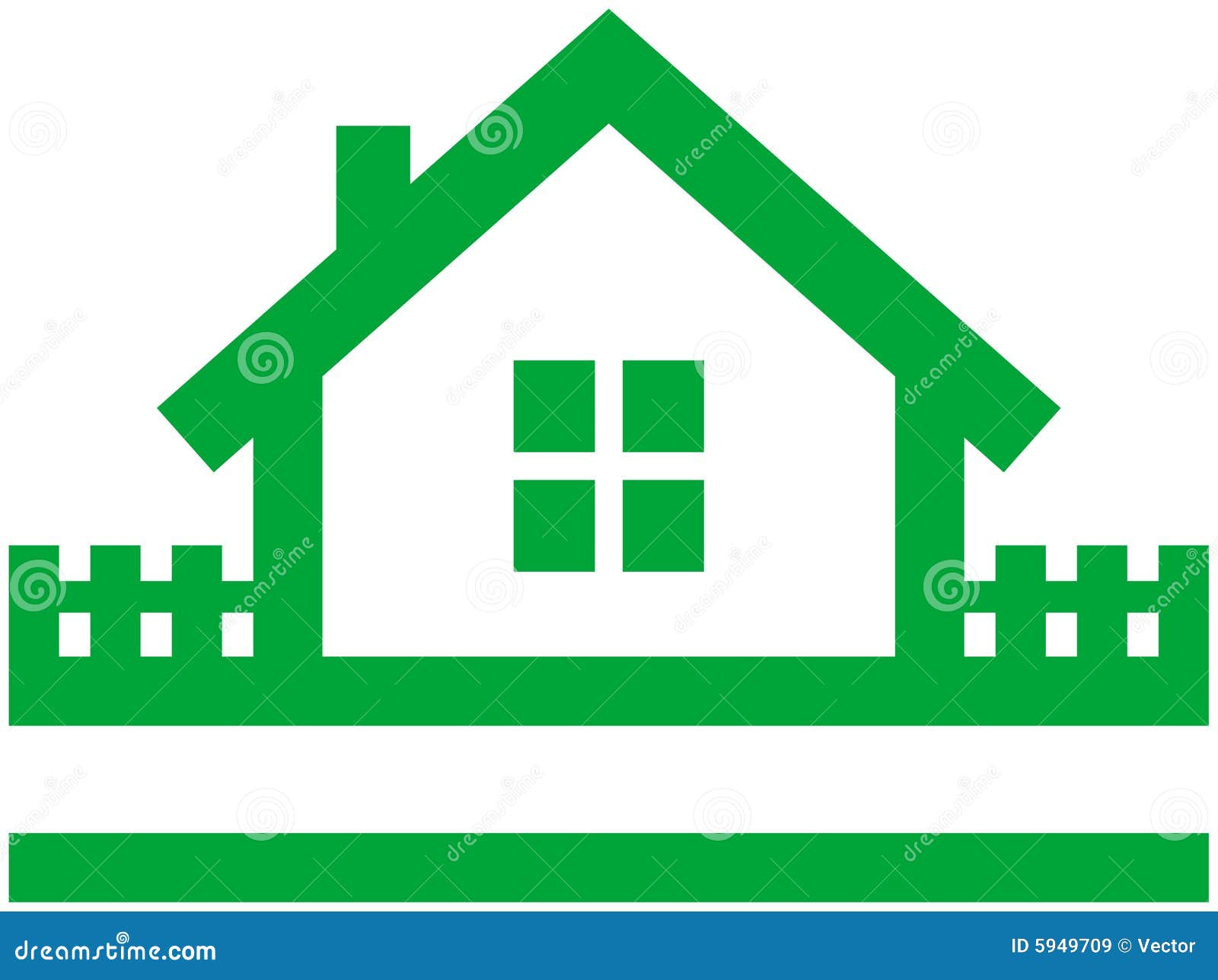 Small house vector logo stock vector. Illustration of country - 5949709