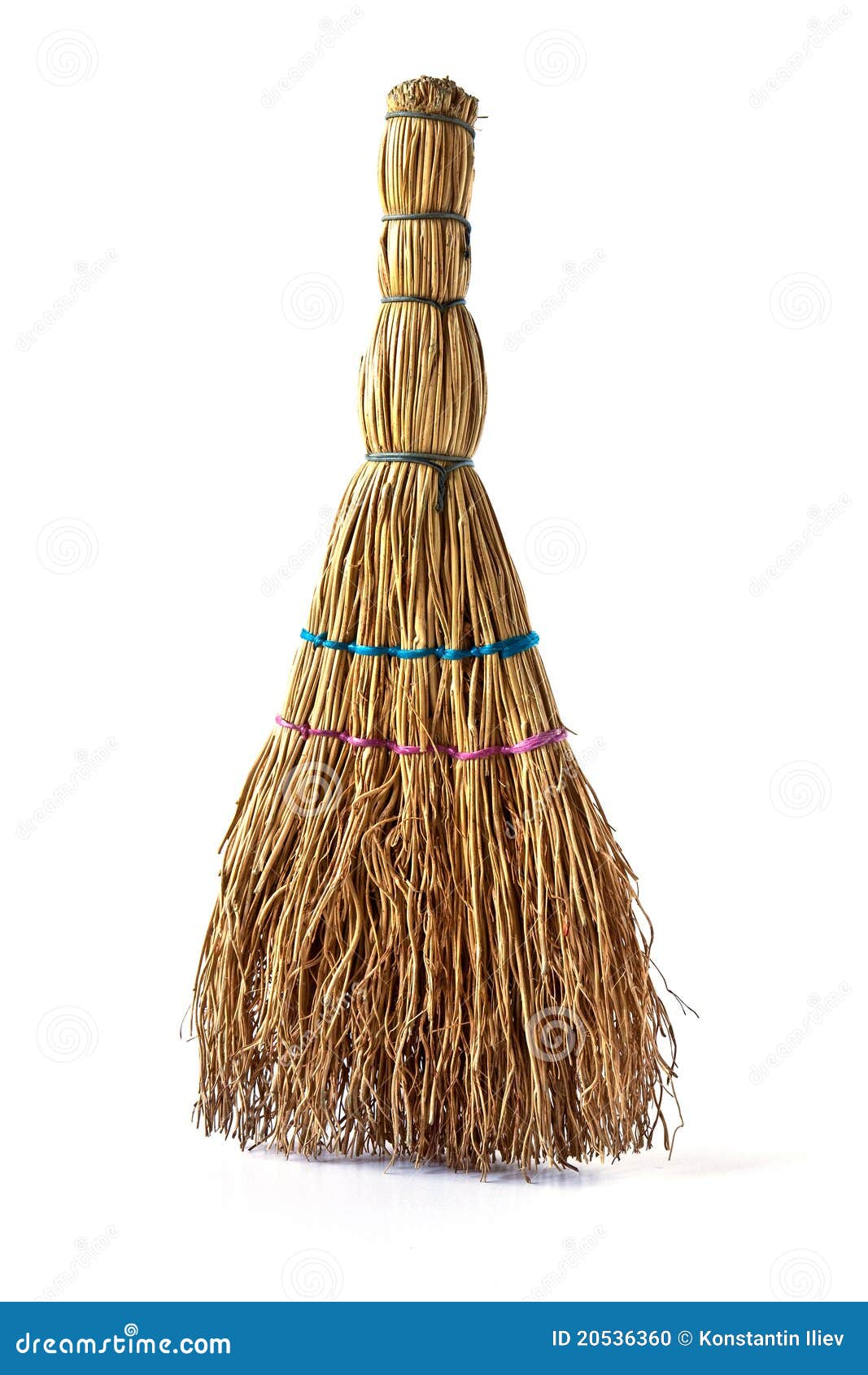 Small household broom stock photo. Image of domestic - 20536360