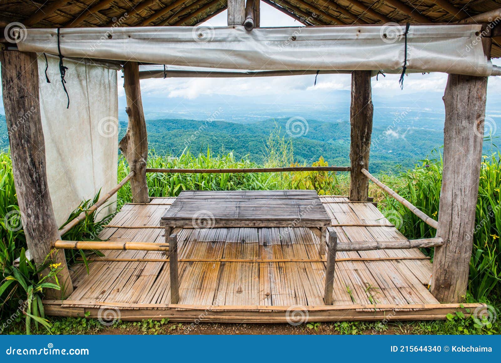 Small Hut with Natural View Stock Photo - Image of architecture, jungle ...
