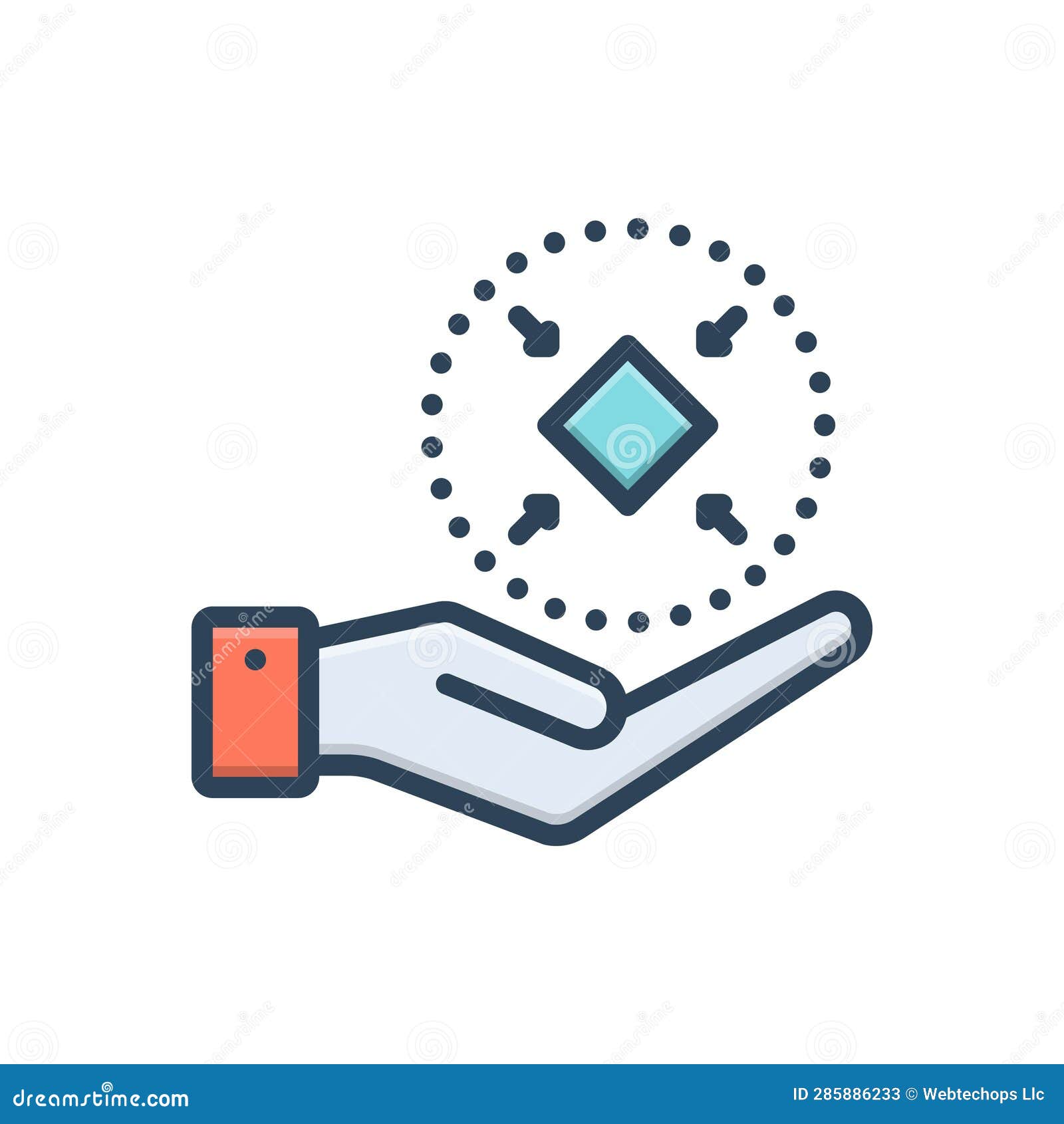 Color Illustration Icon for Small, Miniature and Size Stock Vector ...