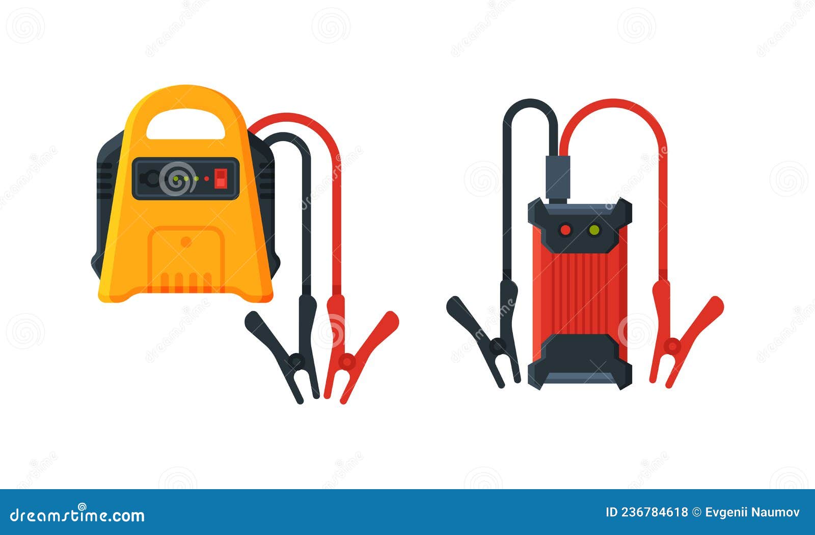 Small Industrial Electrical Power Generator Vector Set Stock Vector ...