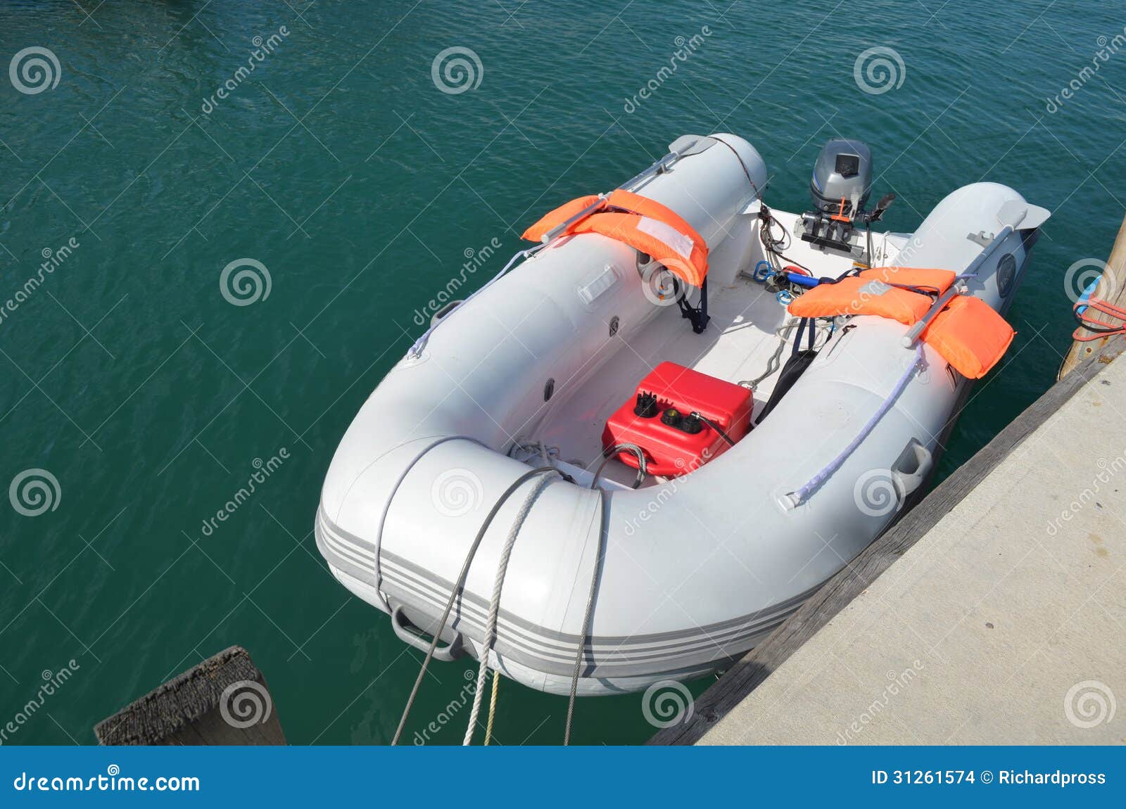 Small Inflatable Raft stock photo. Image of inflatable - 31261574
