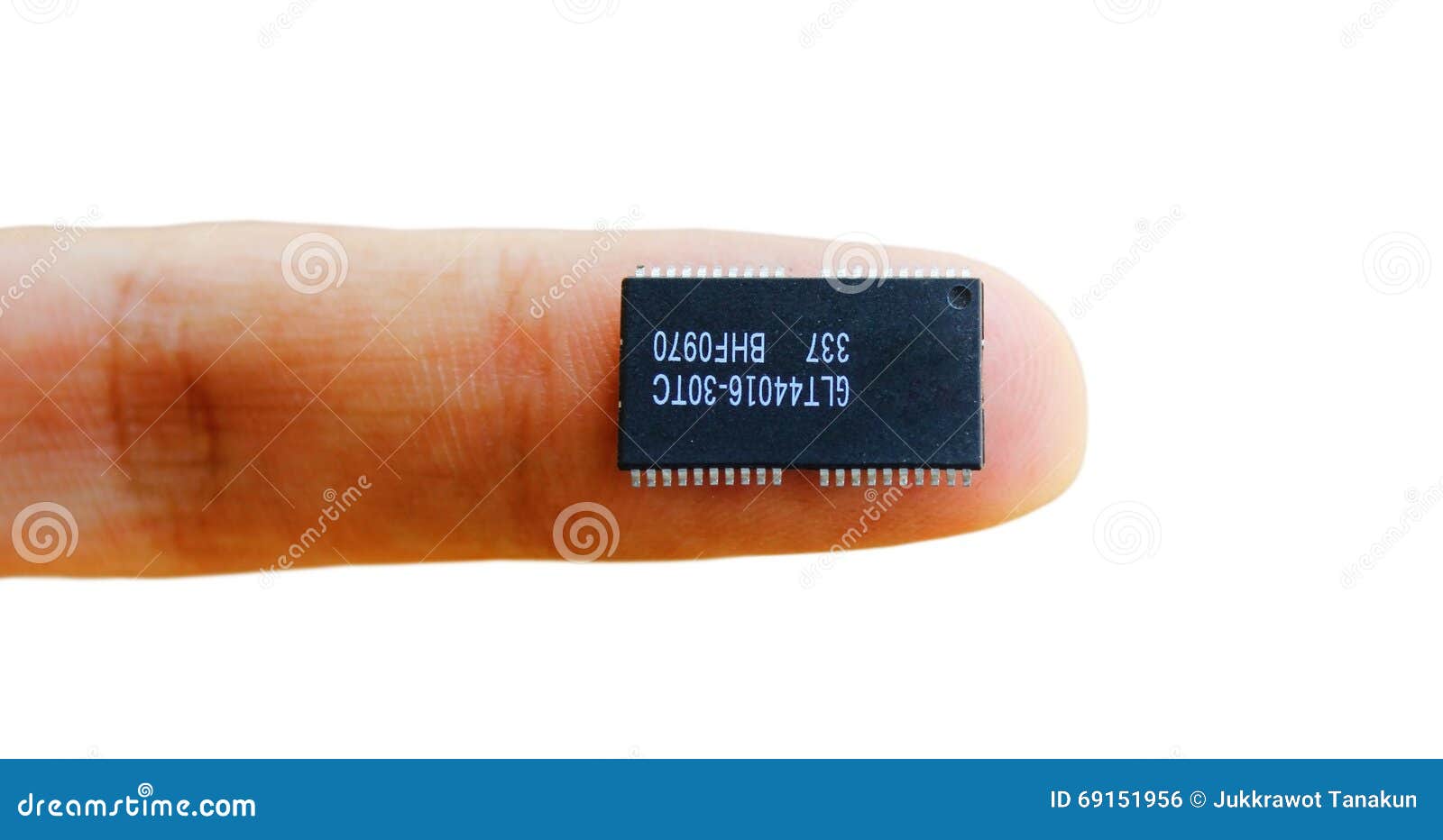 Small Integrated Circuit stock photo. Image of plate - 69151956